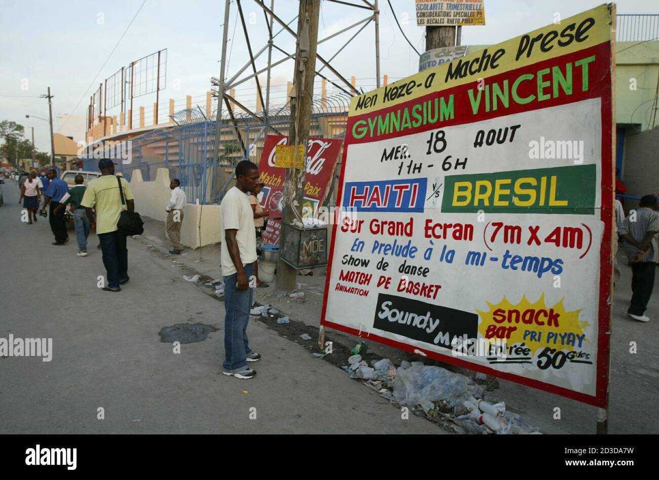 Sylvio cator stadium haiti hi-res stock photography and images - Alamy