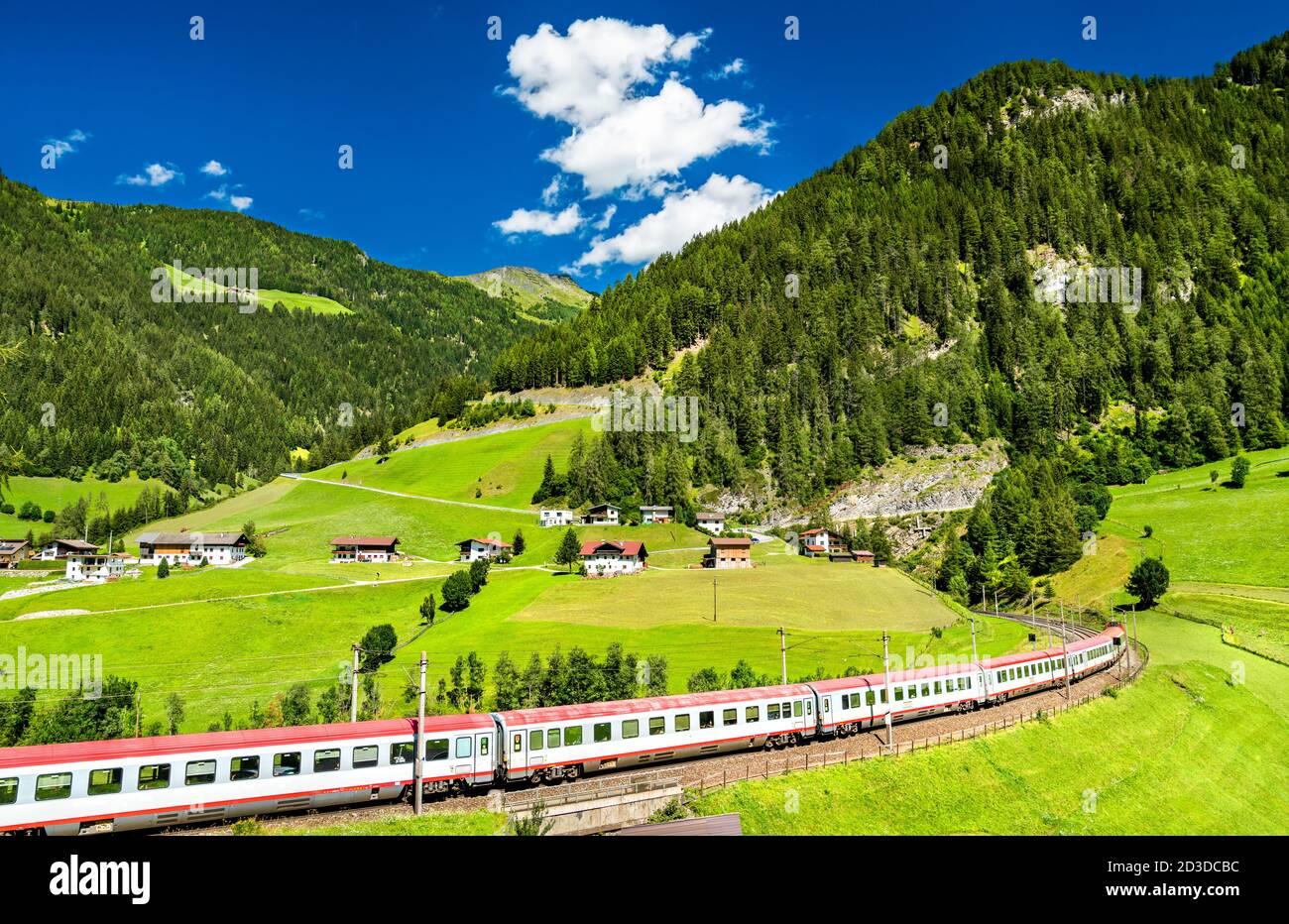 Austrian alps railway hi-res stock photography and images - Alamy
