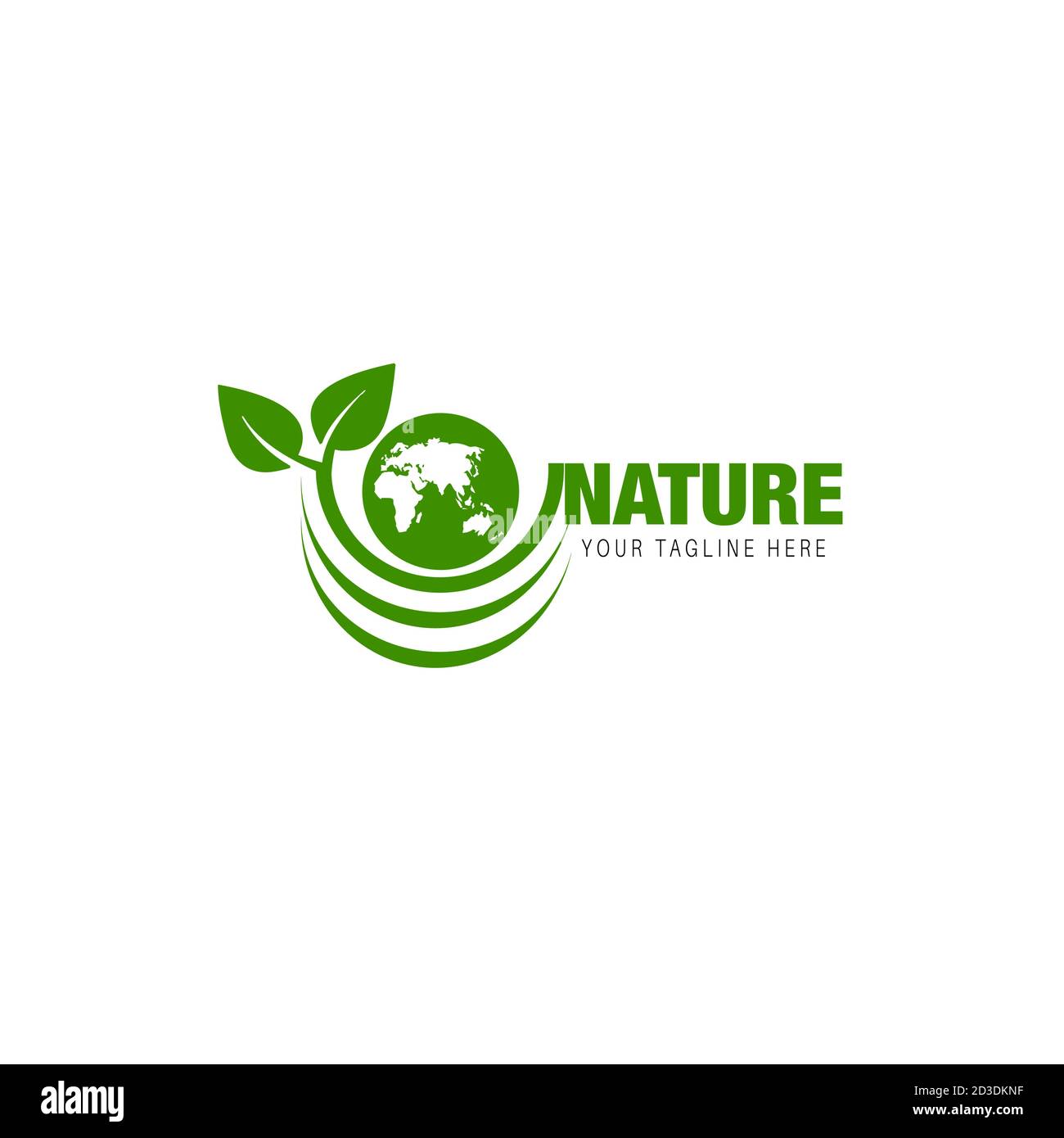 Beautiful nature vector logo Stock Vector Image & Art - Alamy