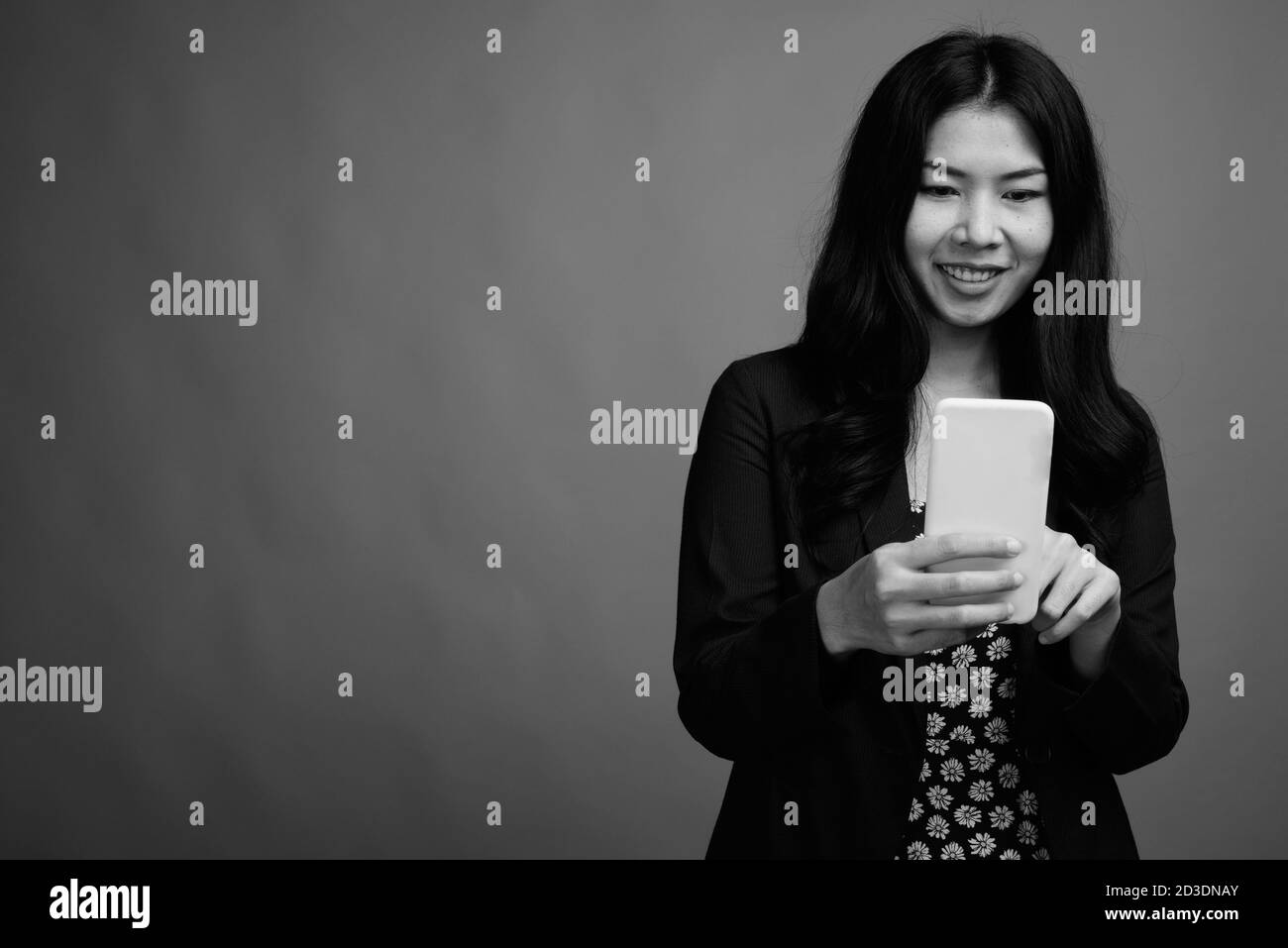 Asian thai happy portrait Black and White Stock Photos & Images - Alamy