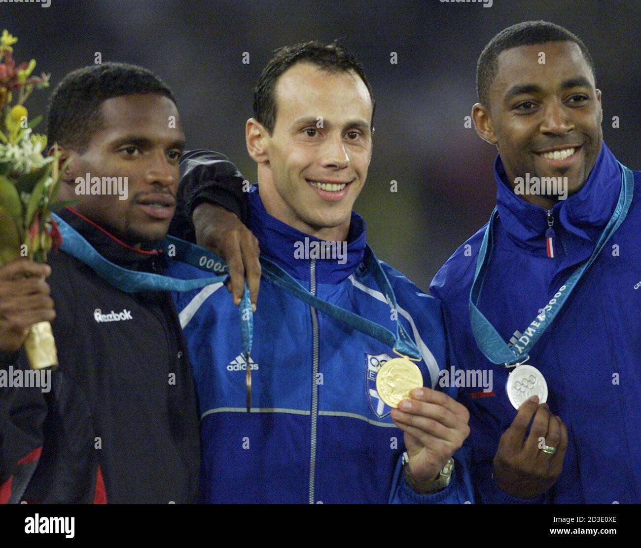 Sydney 2000 olympic games athletics mens 200m final hi-res stock ...