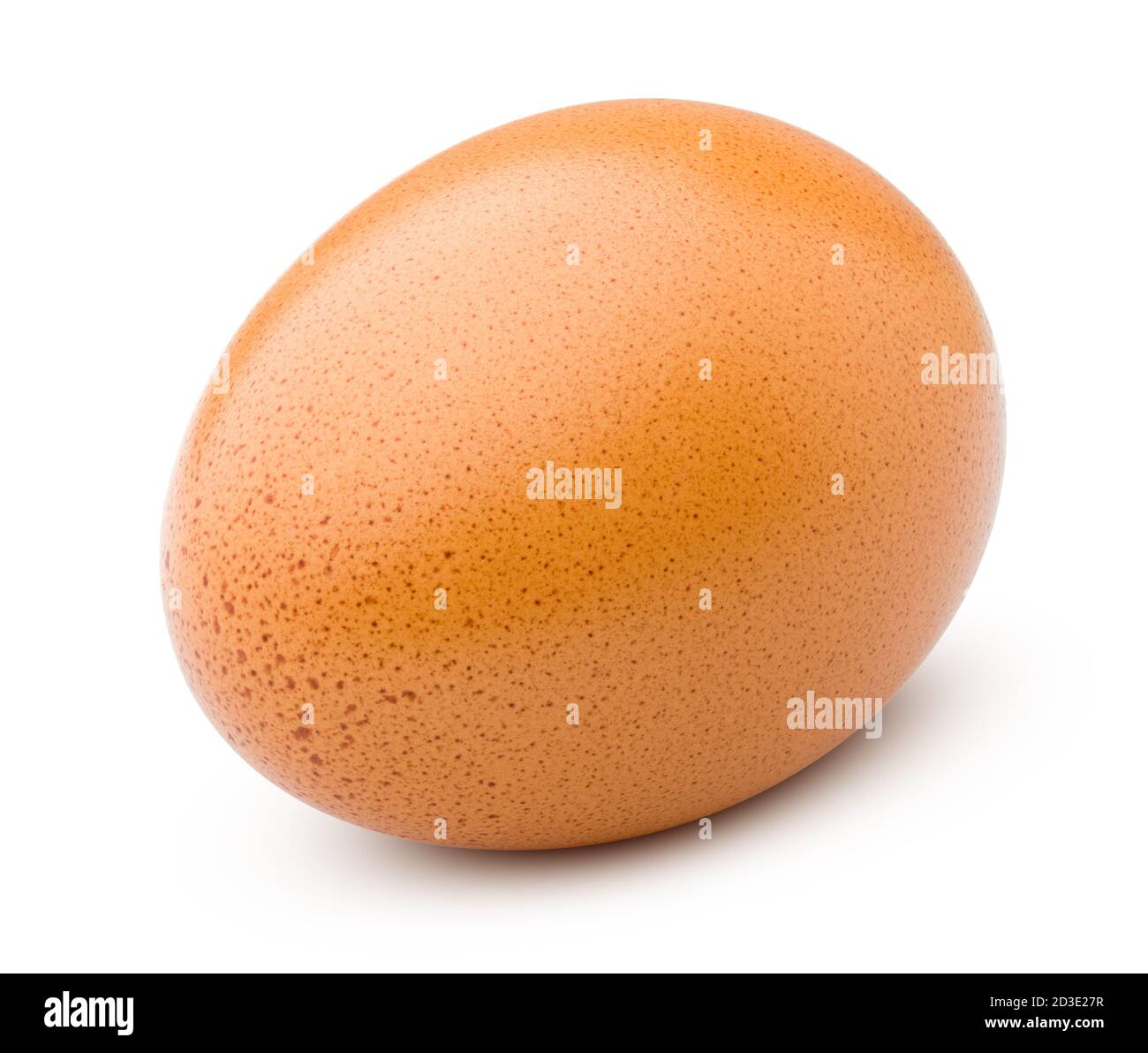 chicken egg, isolated on white background, clipping path, full depth of ...