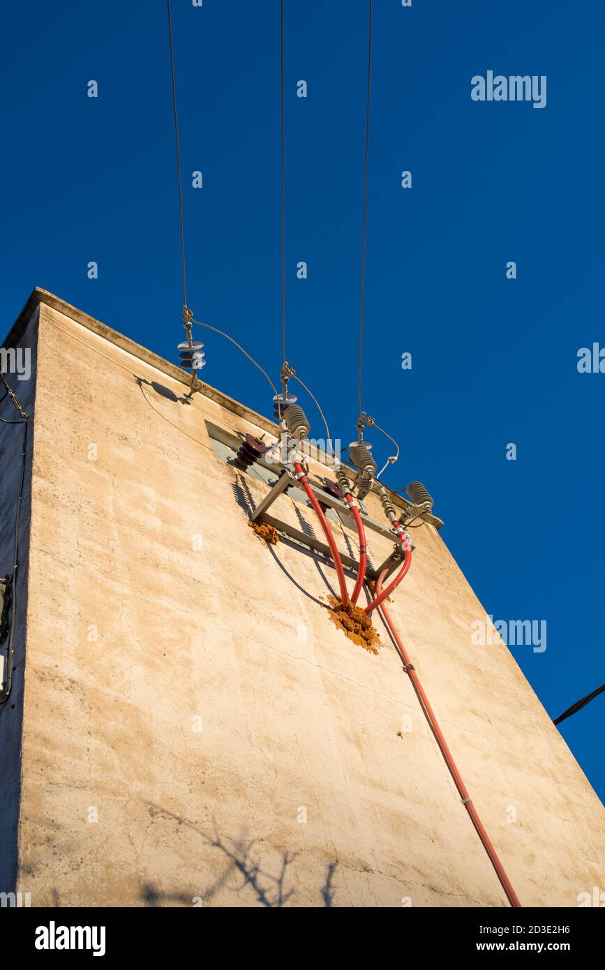 Old transformer building hi-res stock photography and images - Alamy