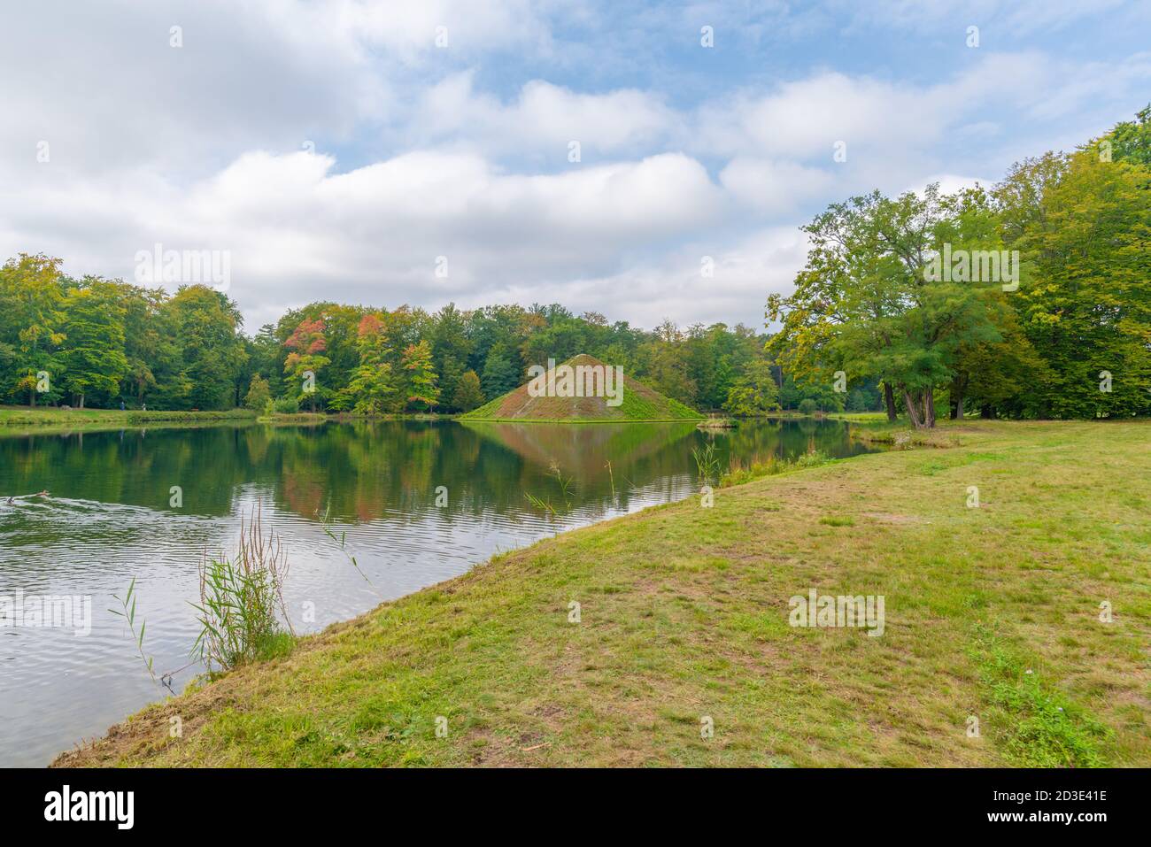 The Water Pyramid, Fürst Pückler Park und Schloss Branitz, Prince ...
