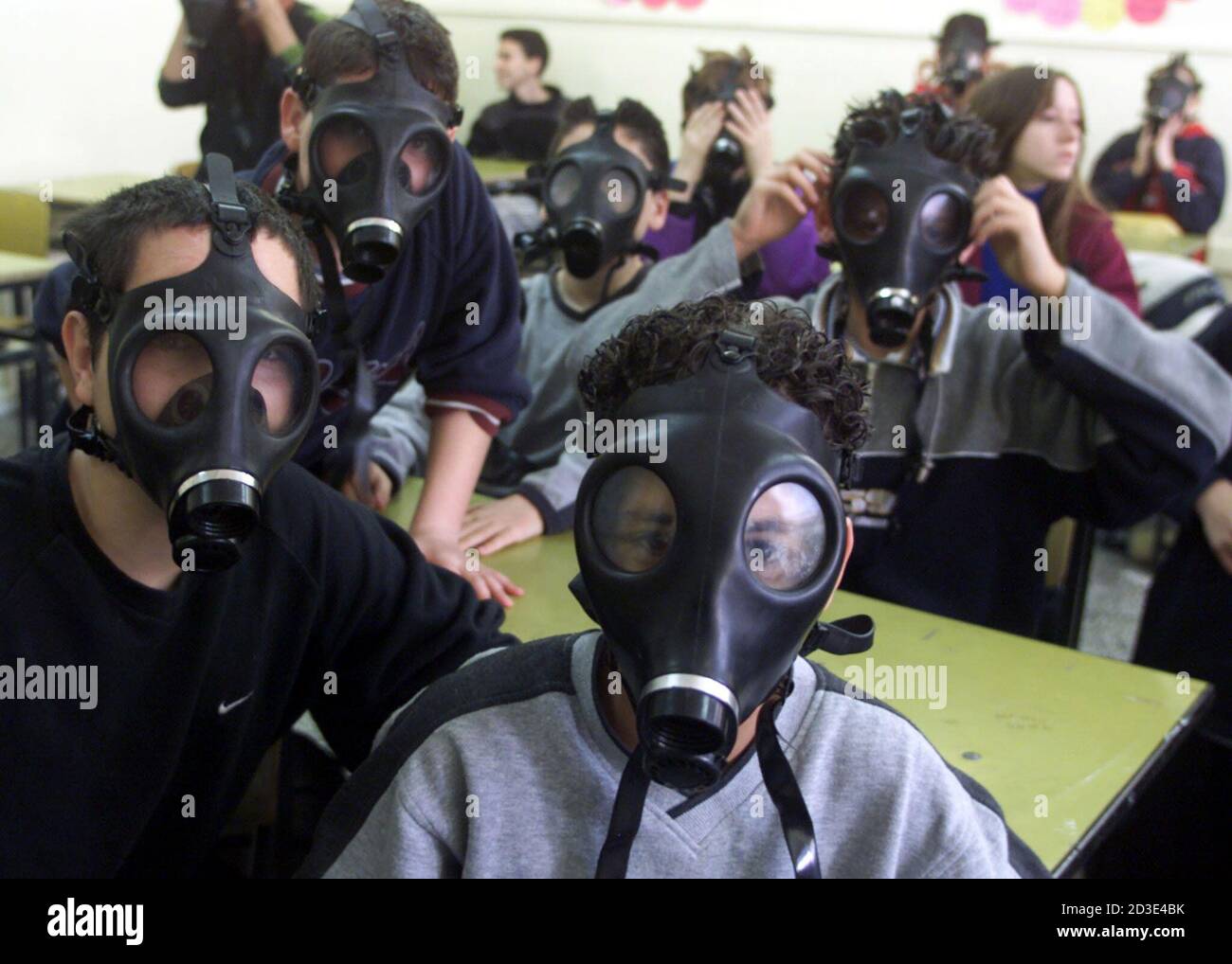 Children In Gas Masks High Resolution Stock Photography and Images - Alamy