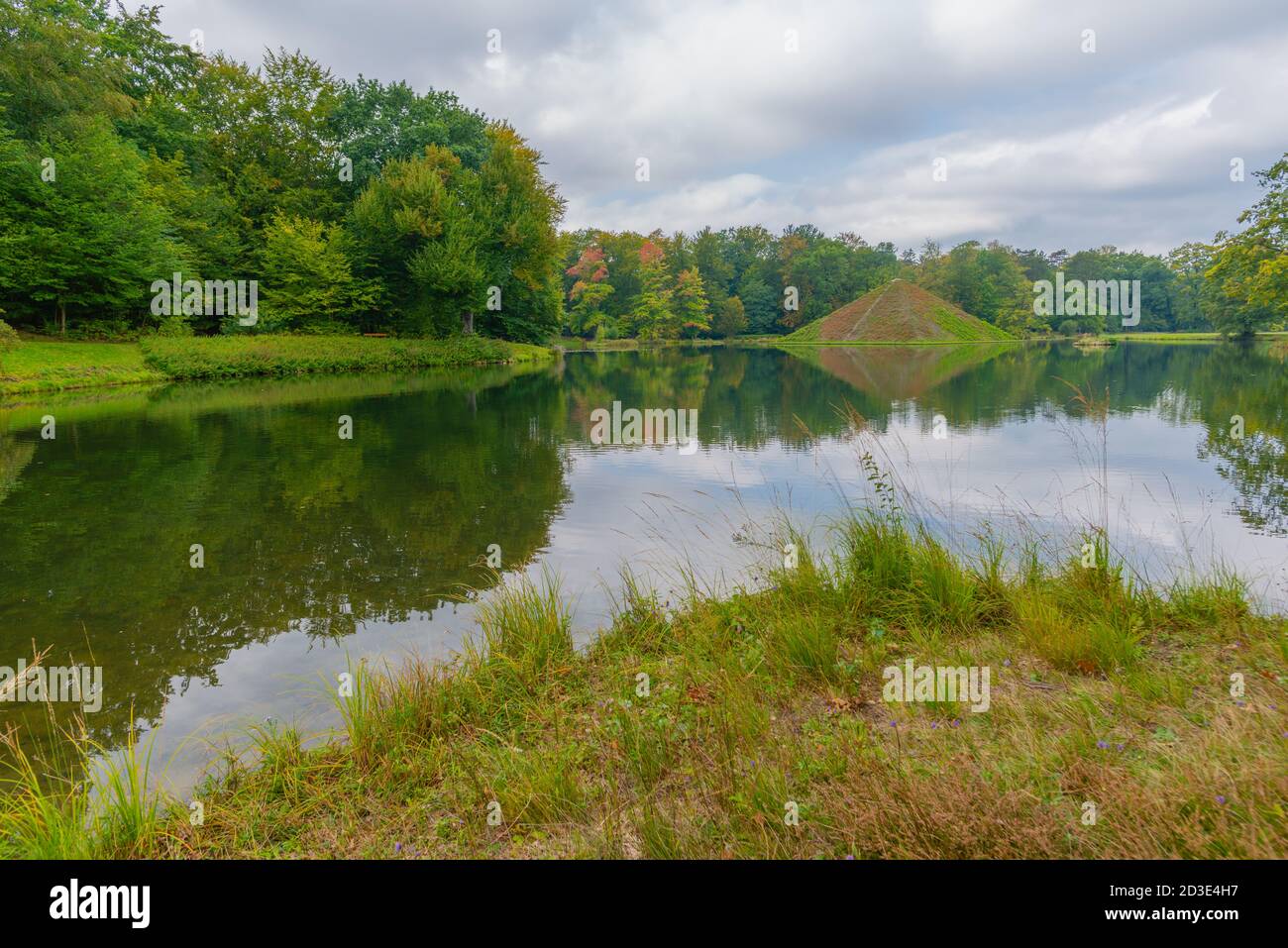 The Water Pyramid, Fürst Pückler Park und Schloss Branitz, Prince ...