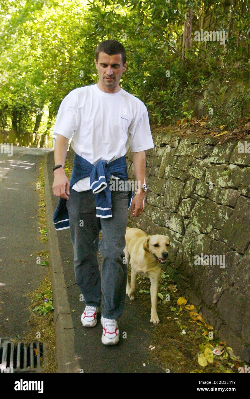 Republic irelands captain roy keane hi-res stock photography and images ...