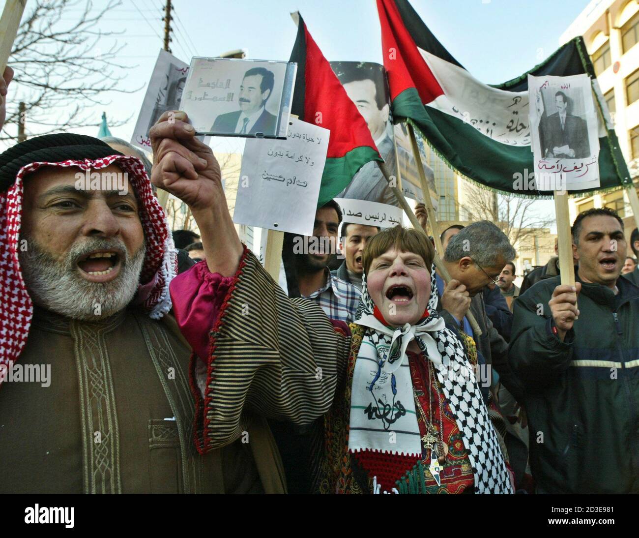 Posters Of Saddam Hussein High Resolution Stock Photography and Images ...