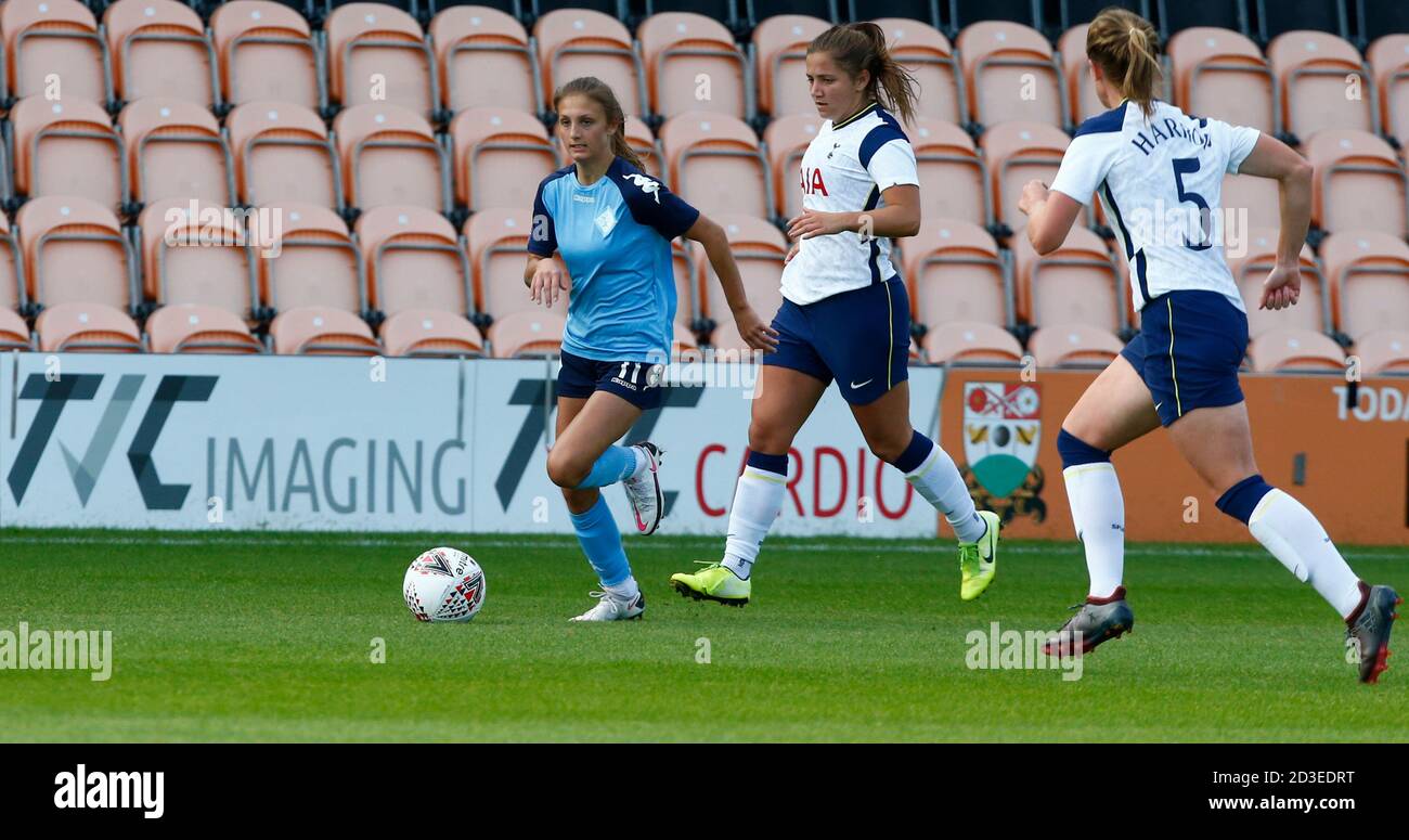 LONDON, ENGLAND - OCTOBER 07: Annie Rossiter of London City Lionesses ...