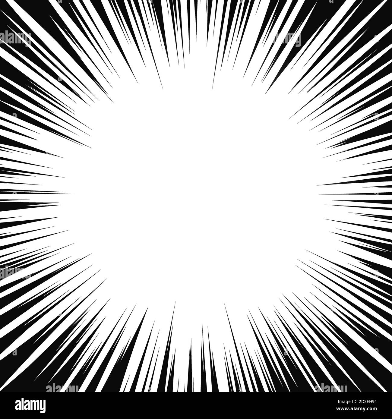 Comic book radial lines. Comics background with motion, speed lines ...