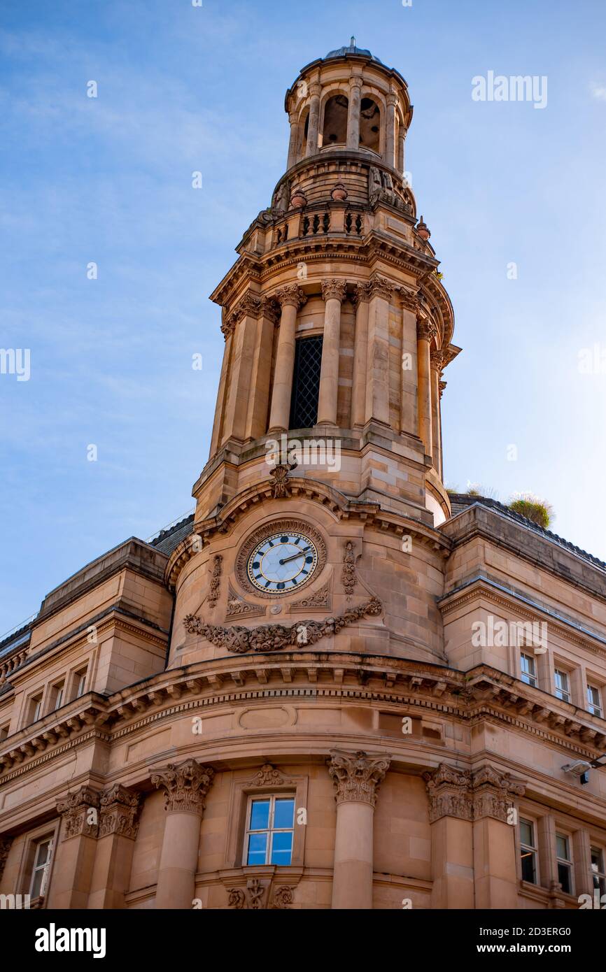 Monument in Manchester Stock Photo - Alamy