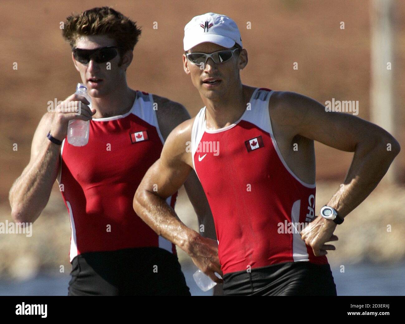 Rowing athens olympic games 2004 mens pairs hi-res stock photography ...