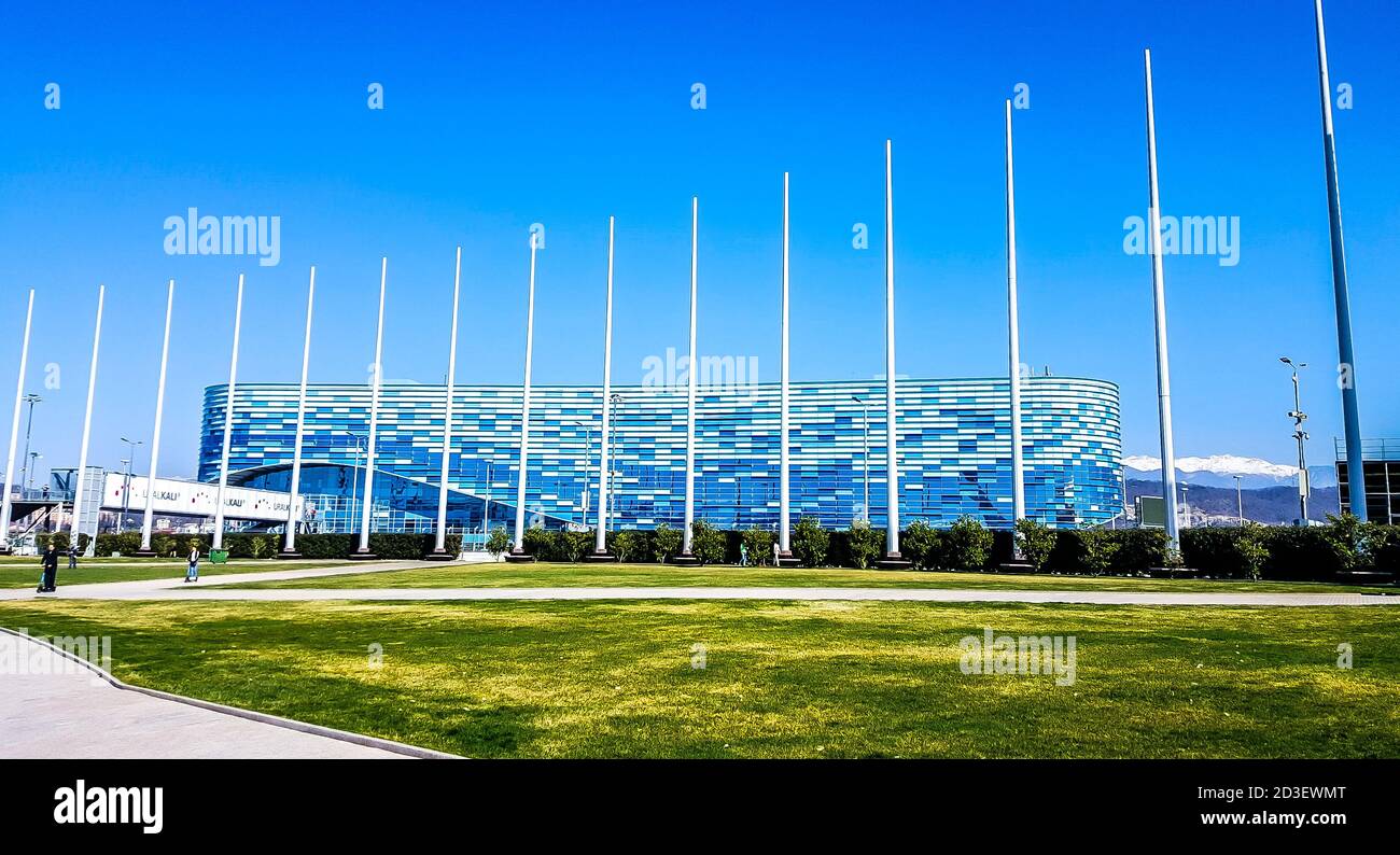 The Iceberg Skating Palace. adler, Russia Stock Photo - Alamy