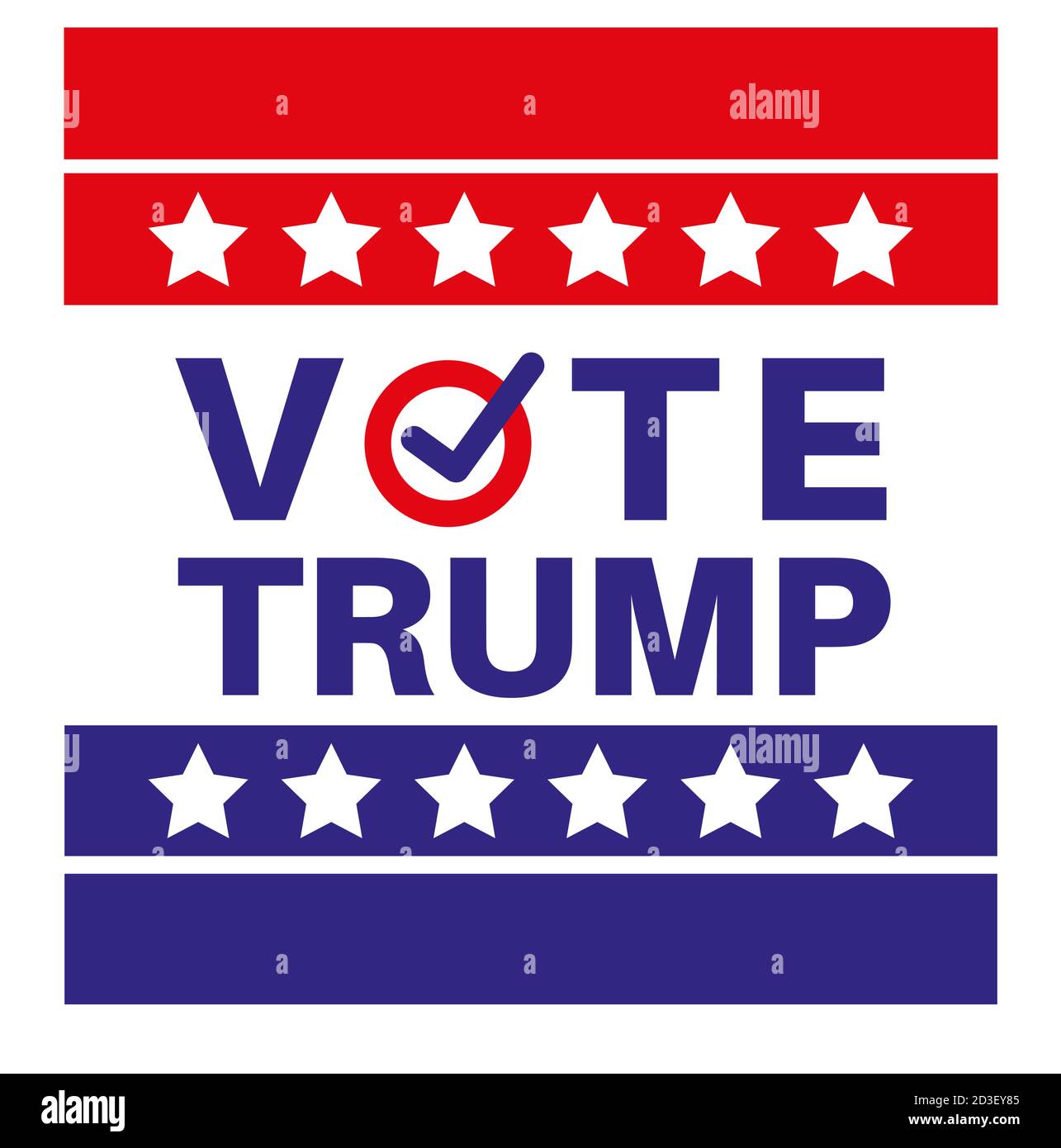 Vote US American presidential election 2020 vector illustration Stock ...