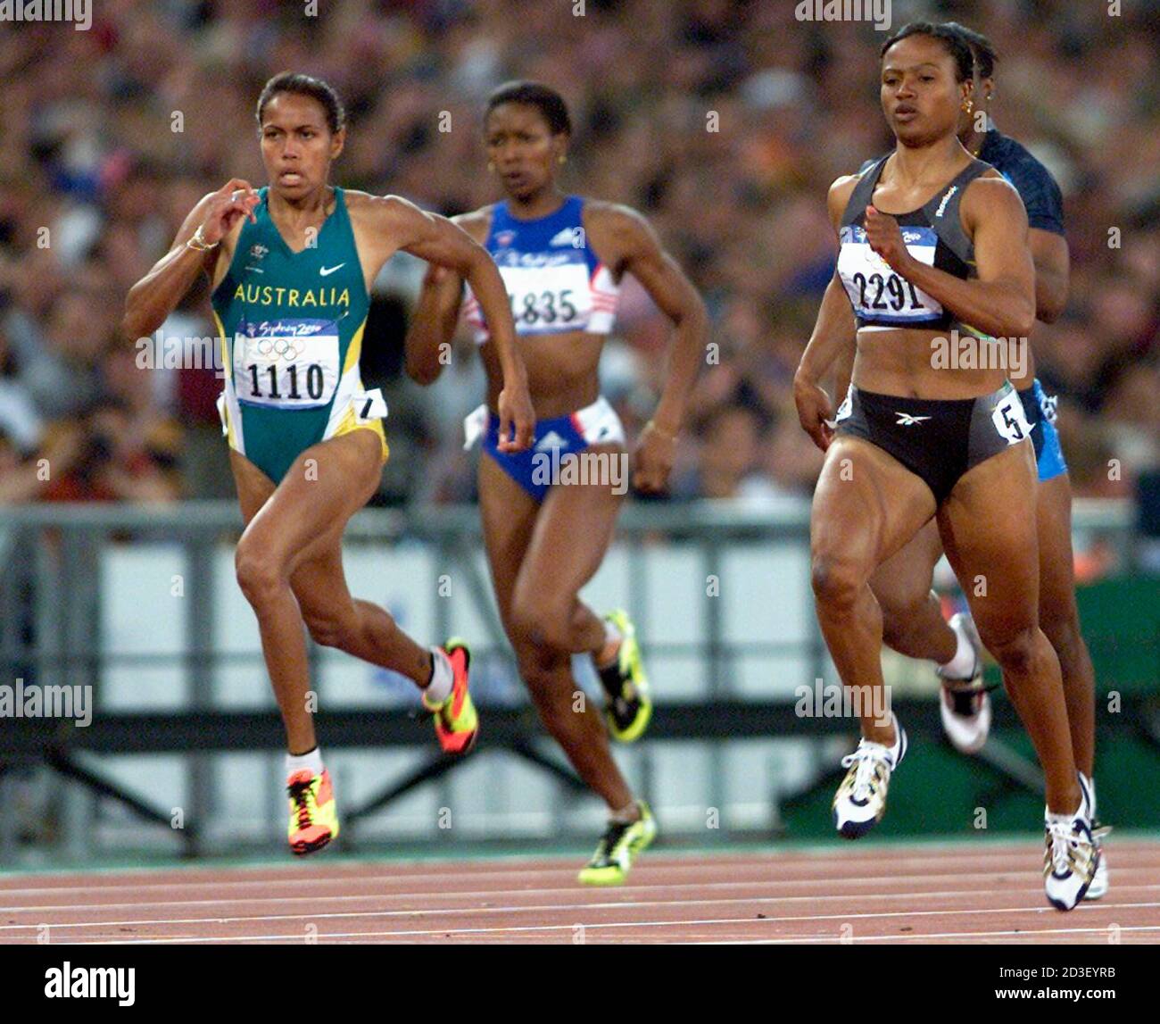 Sydney 2000 olympics athletics womens 200m hi-res stock photography and ...