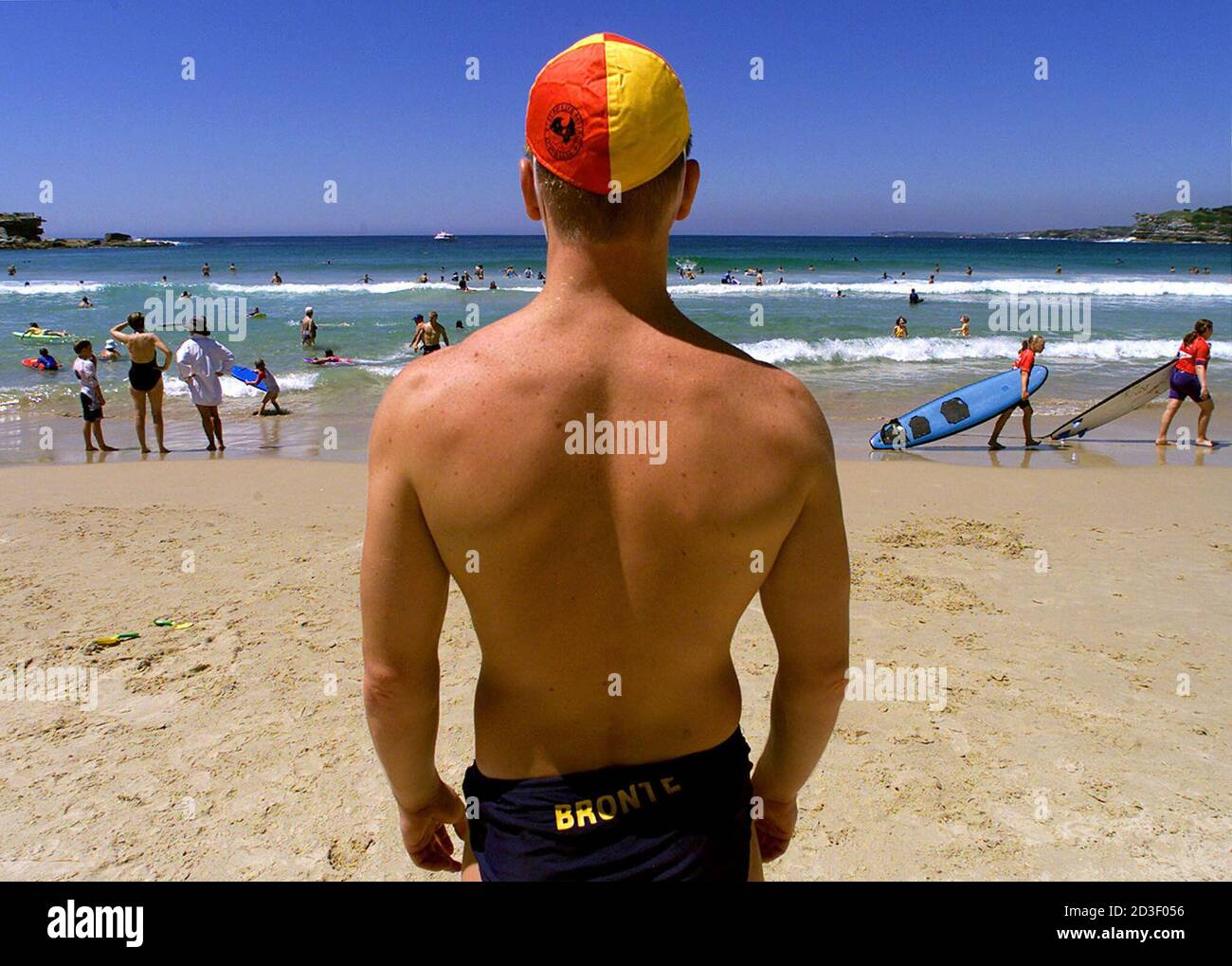 Surf lifesaver flags hi-res stock photography and images - Alamy