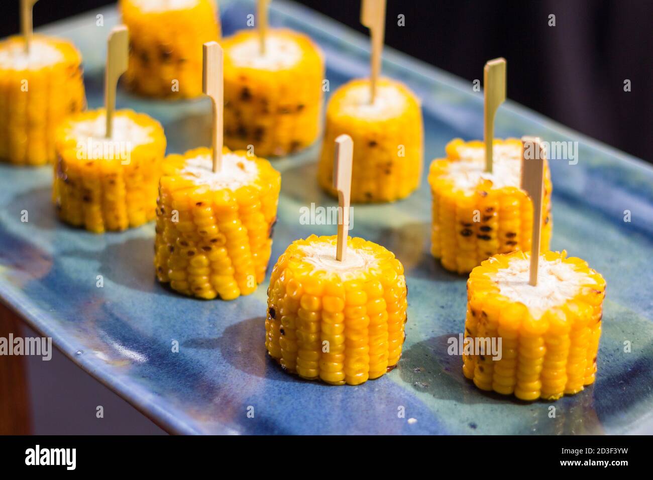 Canapes served at a hotel bufffet in Cebu Stock Photo - Alamy