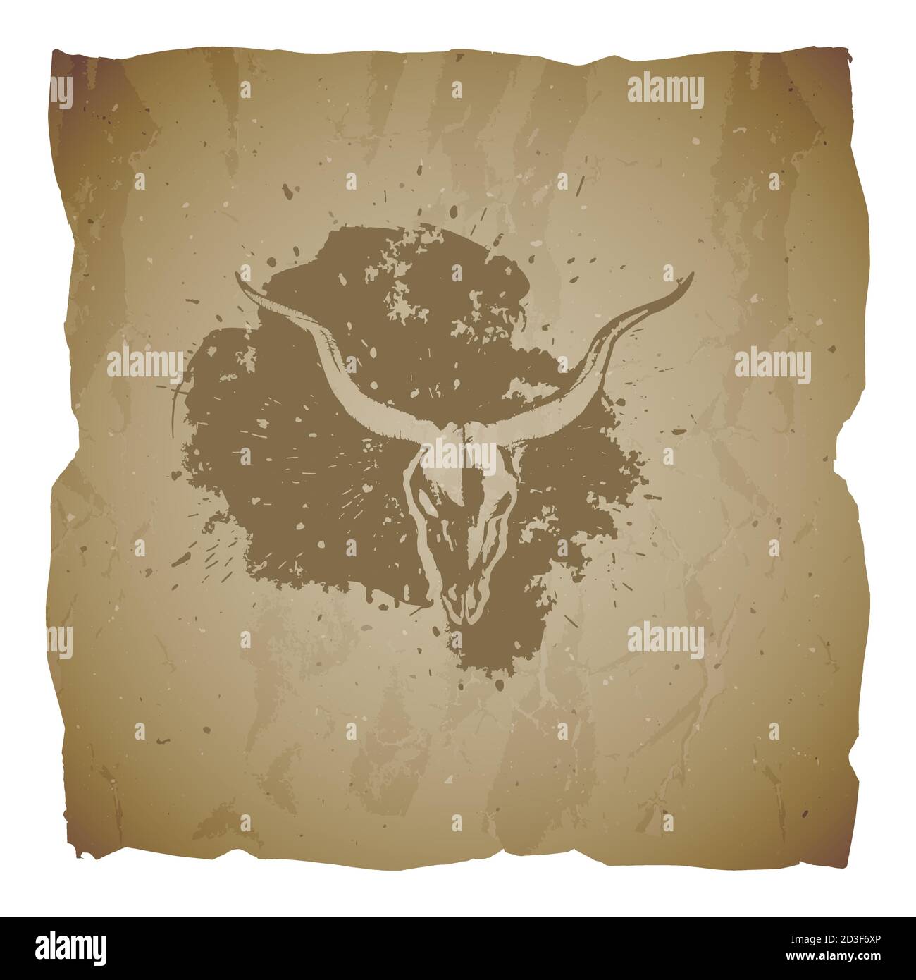 Burnt skull Stock Vector Images - Alamy