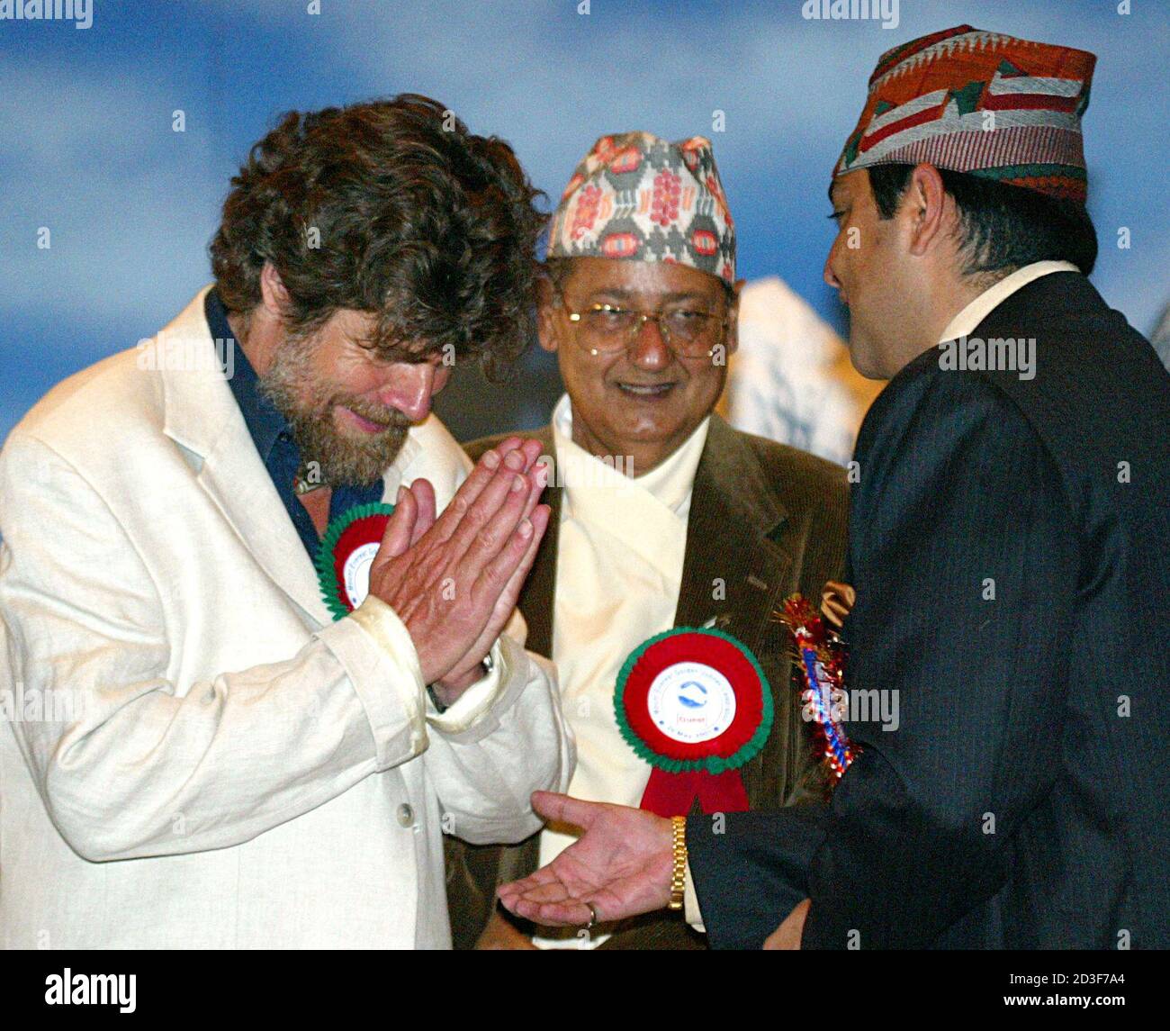 Reinhold messner climb hi-res stock photography and images - Alamy