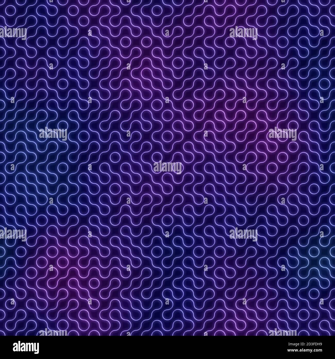 Neon light on black seamless repeat pattern Stock Photo - Alamy