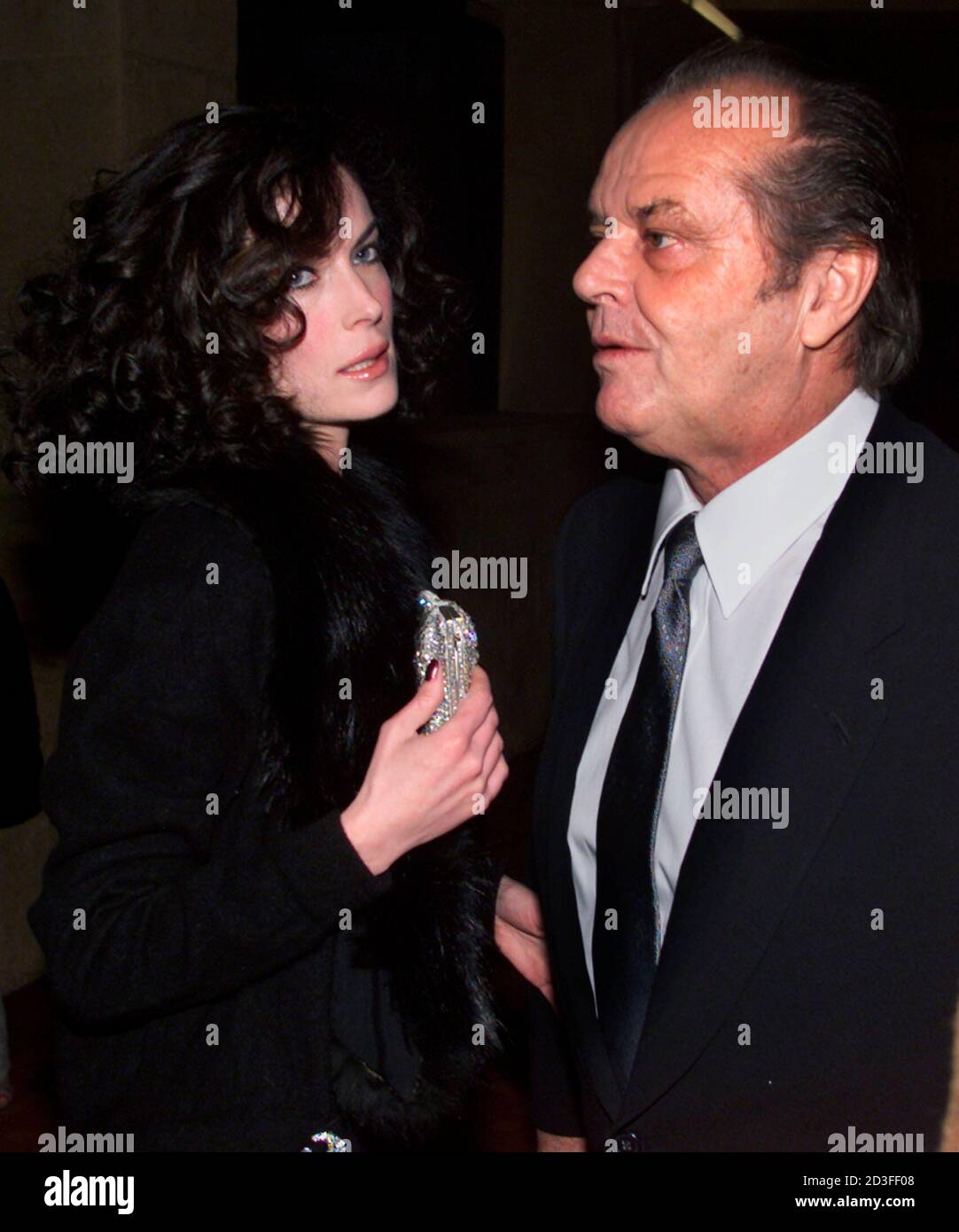 Lara flynn boyle jack nicholson hi-res stock photography and images - Alamy
