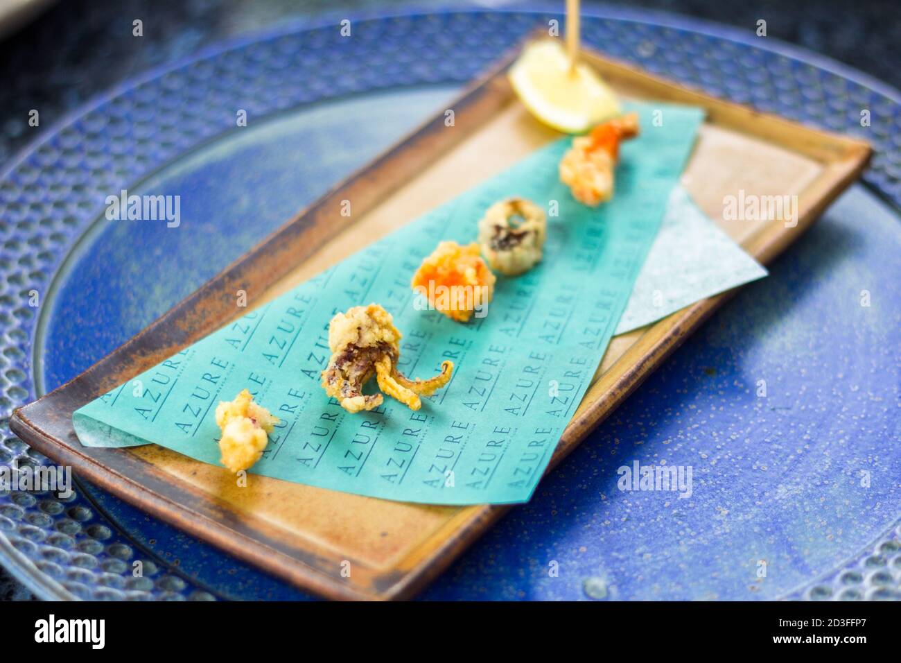 Canapes served at a hotel bufffet in Cebu Stock Photo - Alamy