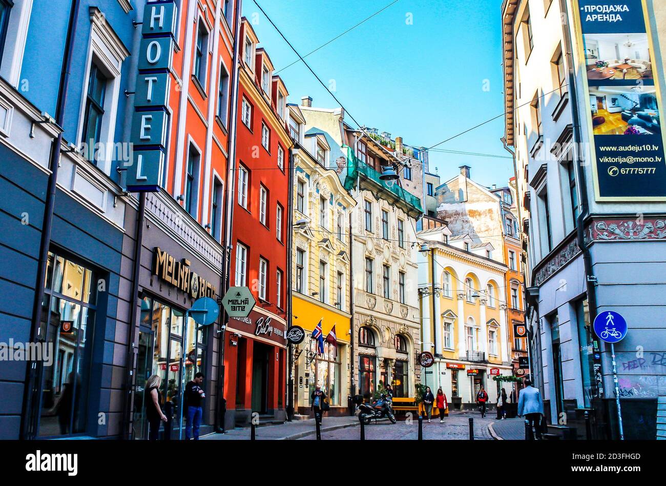 Latvian buildings hi-res stock photography and images - Alamy