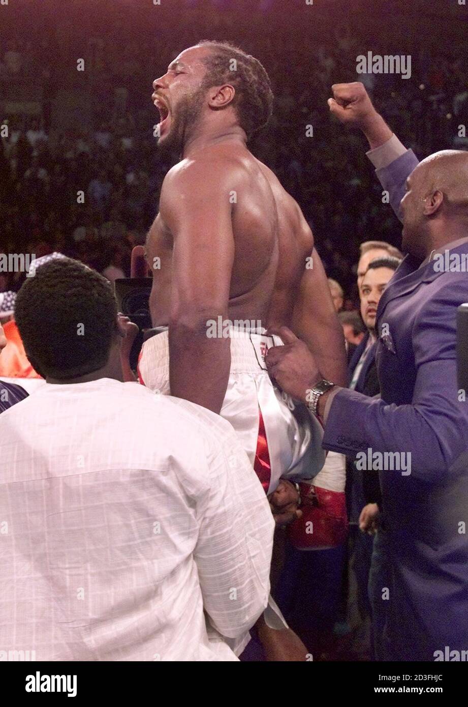 Lennox Lewis Rahman 2001 High Resolution Stock Photography and Images ...