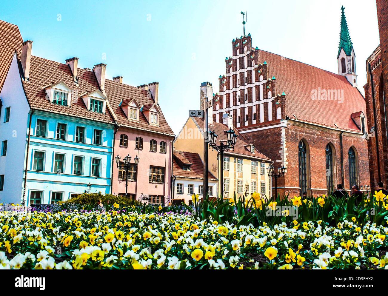 Latvian buildings hi-res stock photography and images - Alamy