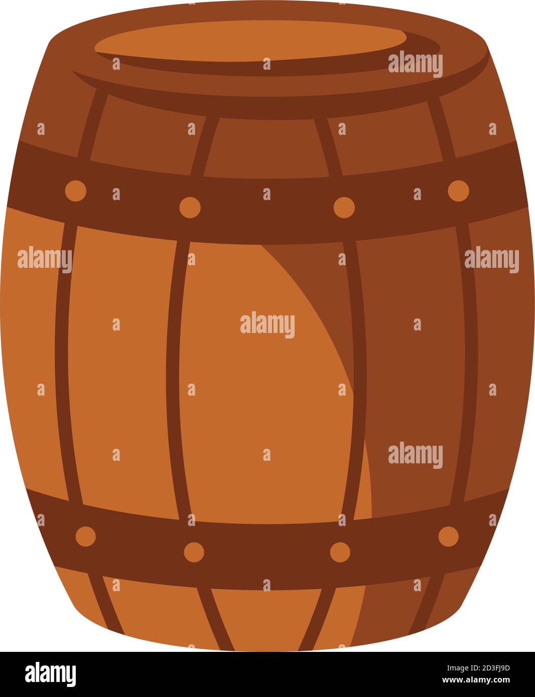 Beer wood barrel design, Pub alcohol bar brewery drink ale and lager ...