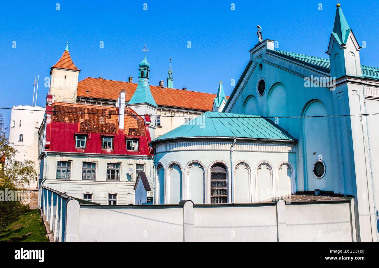 Historical buildings in Riga, Latvia Stock Photo - Alamy