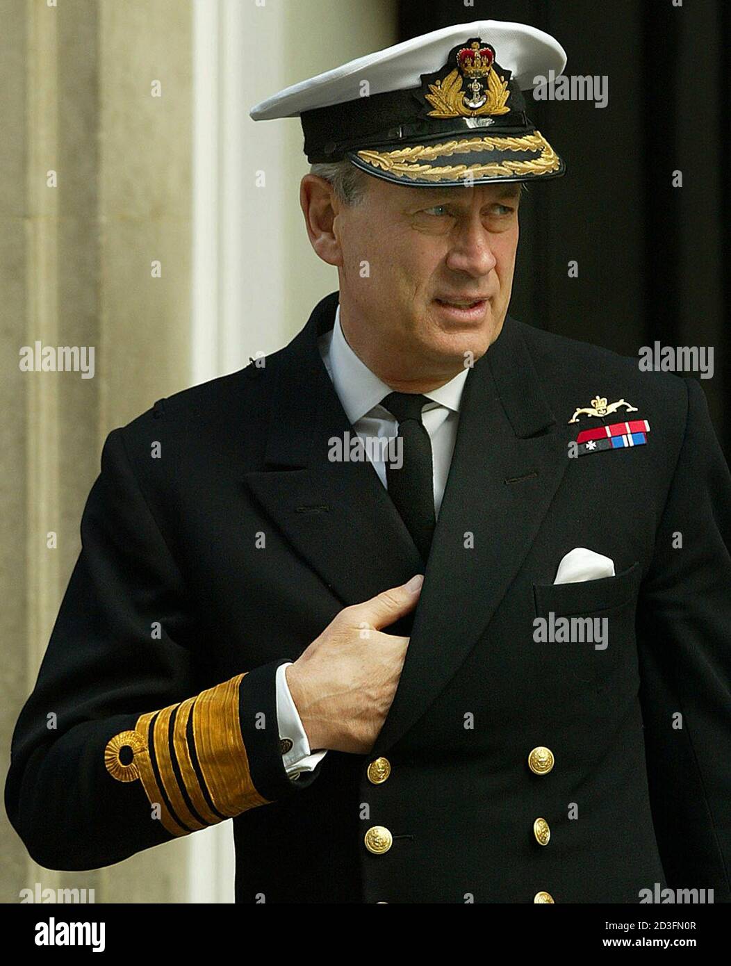 Admiral sir michael boyce the chief of the defence staff hi-res stock ...