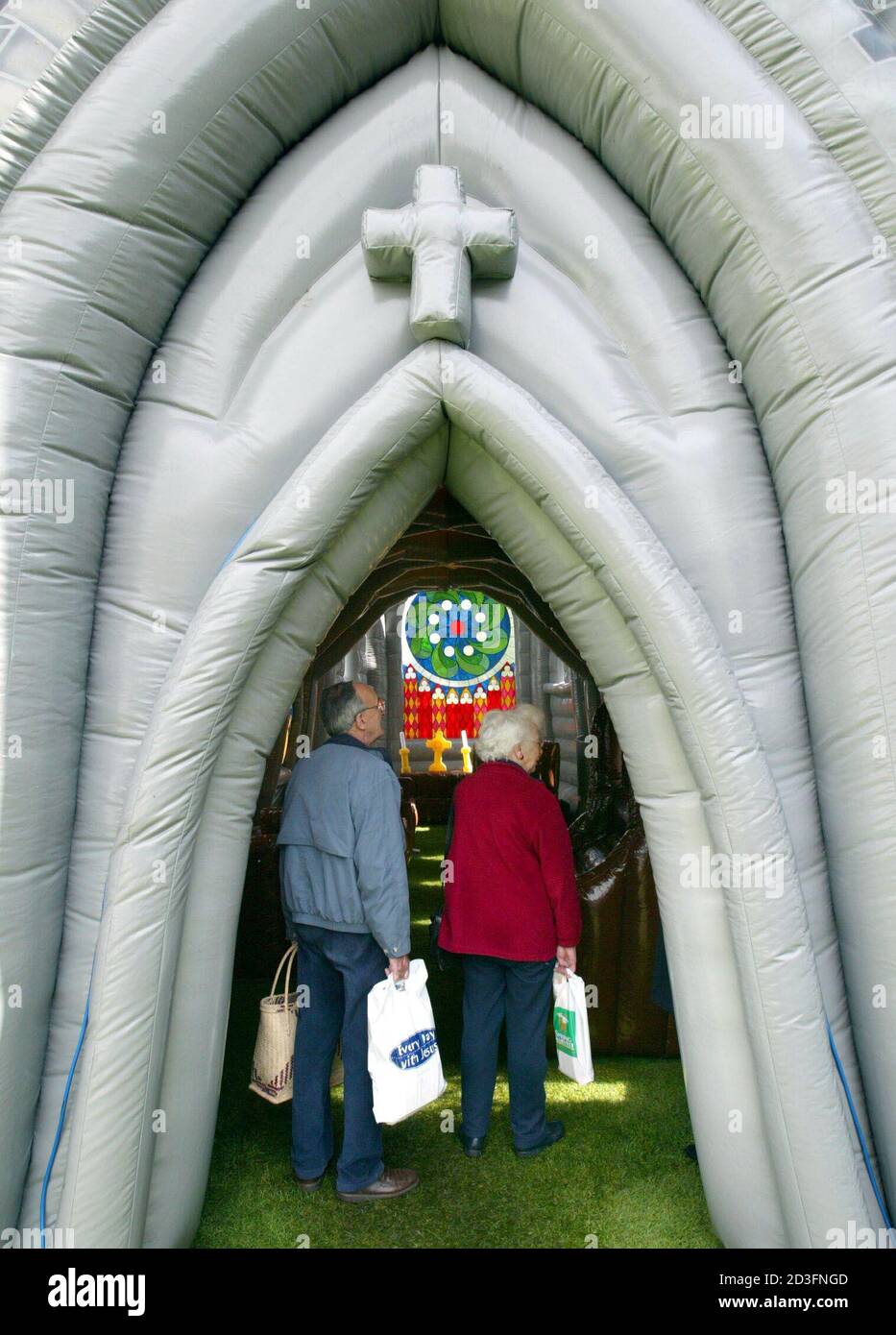 Worlds First Inflatable Church High Resolution Stock Photography and ...