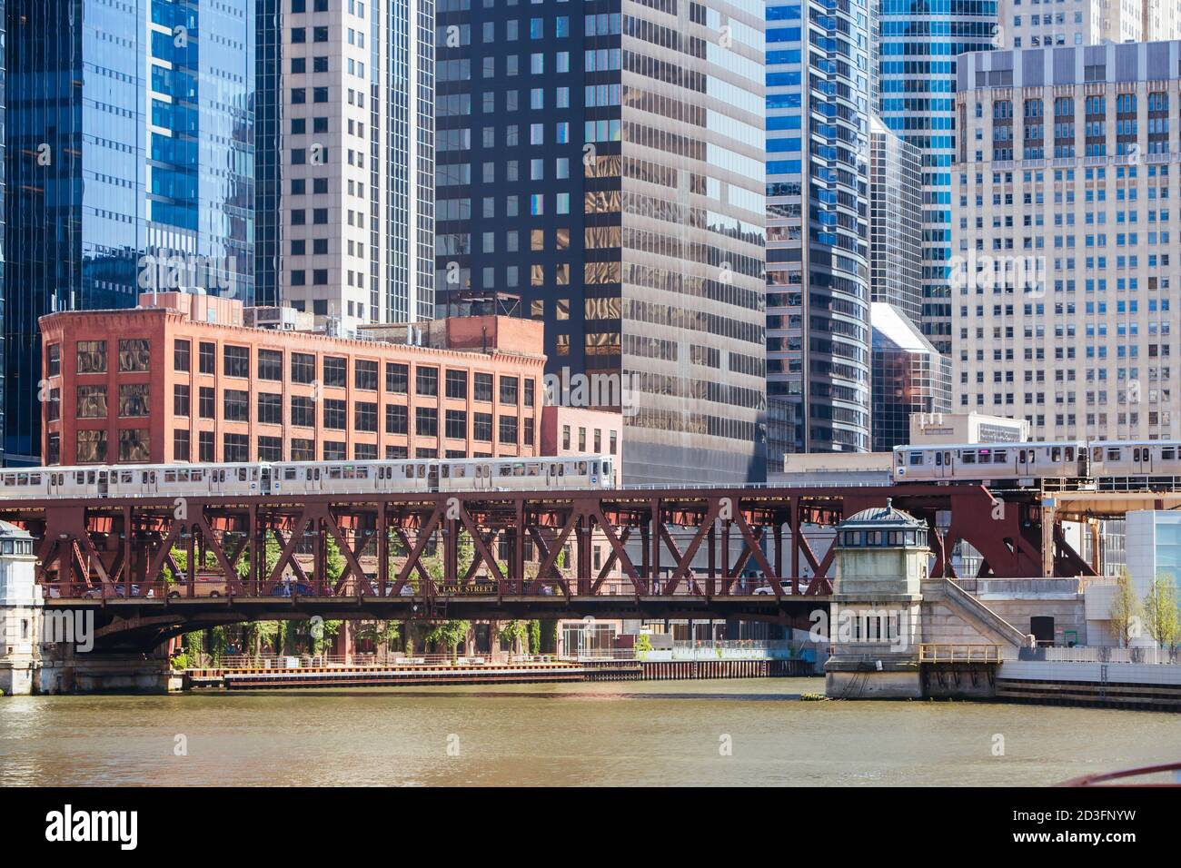 Chicago Building Architecture in USA Stock Photo - Alamy