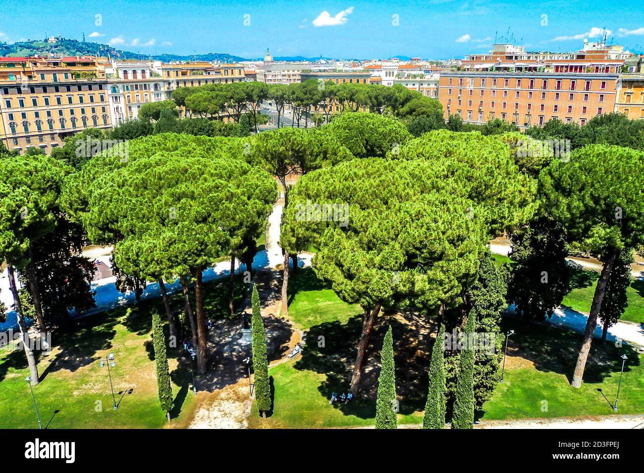 Cityscape of Rome, Italy Stock Photo - Alamy