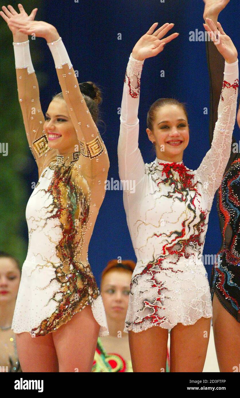 Members russian rhythmic gymnastics team hi-res stock photography and ...