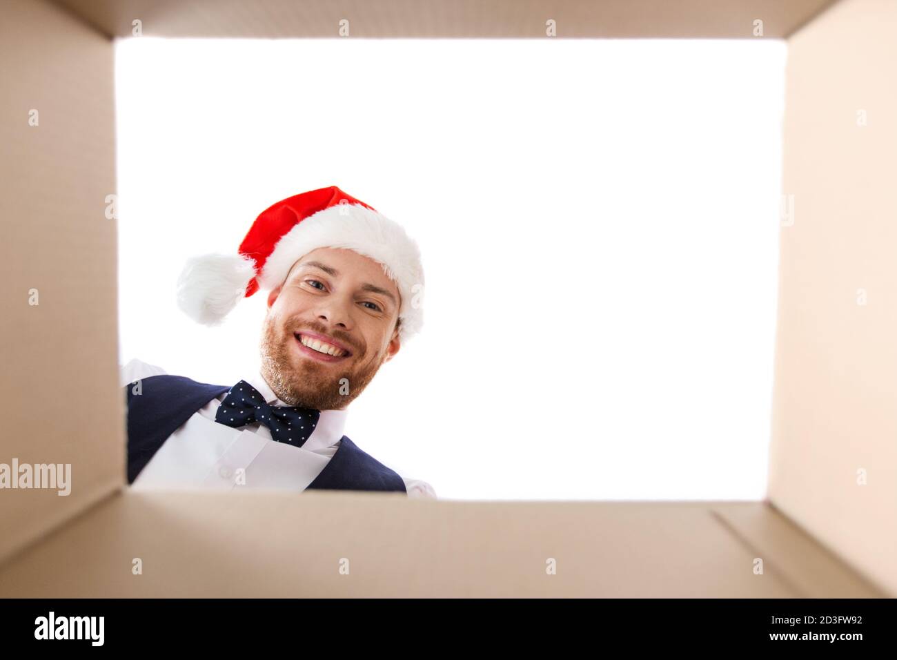 Open christmas gift hi-res stock photography and images - Alamy
