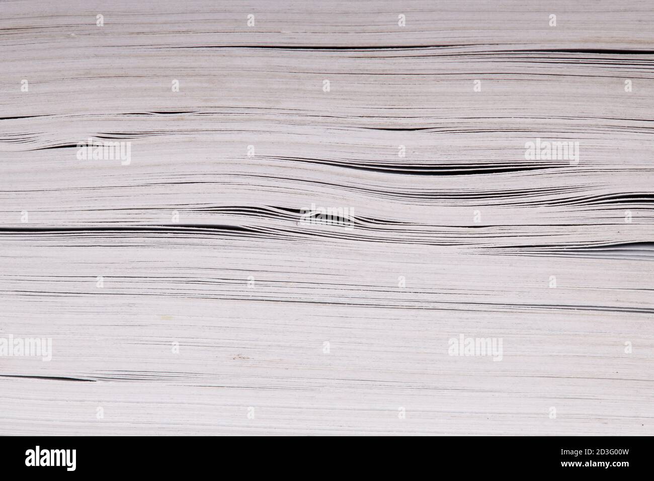 Book Pages Side View