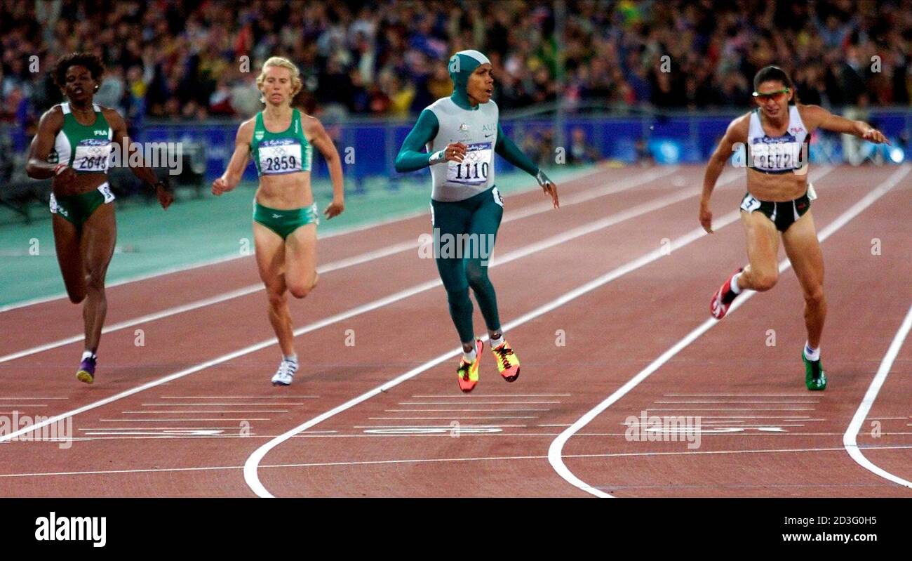 Cathy freeman olympic win hi-res stock photography and images - Alamy