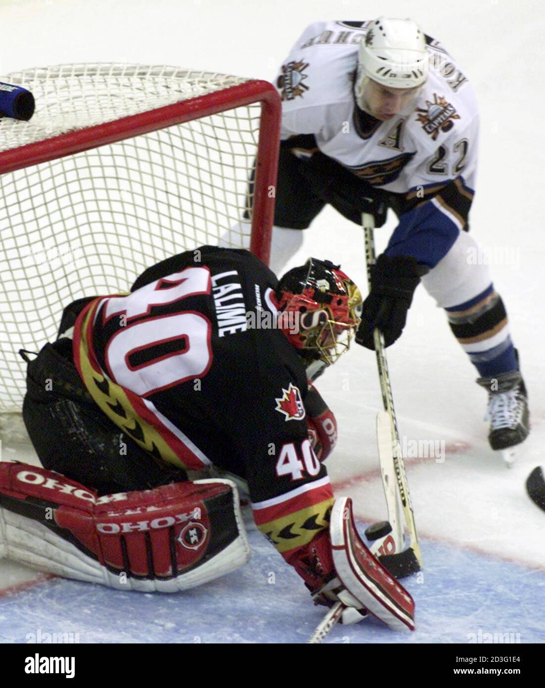 Patrick lalime ottawa 2001 hi-res stock photography and images - Alamy