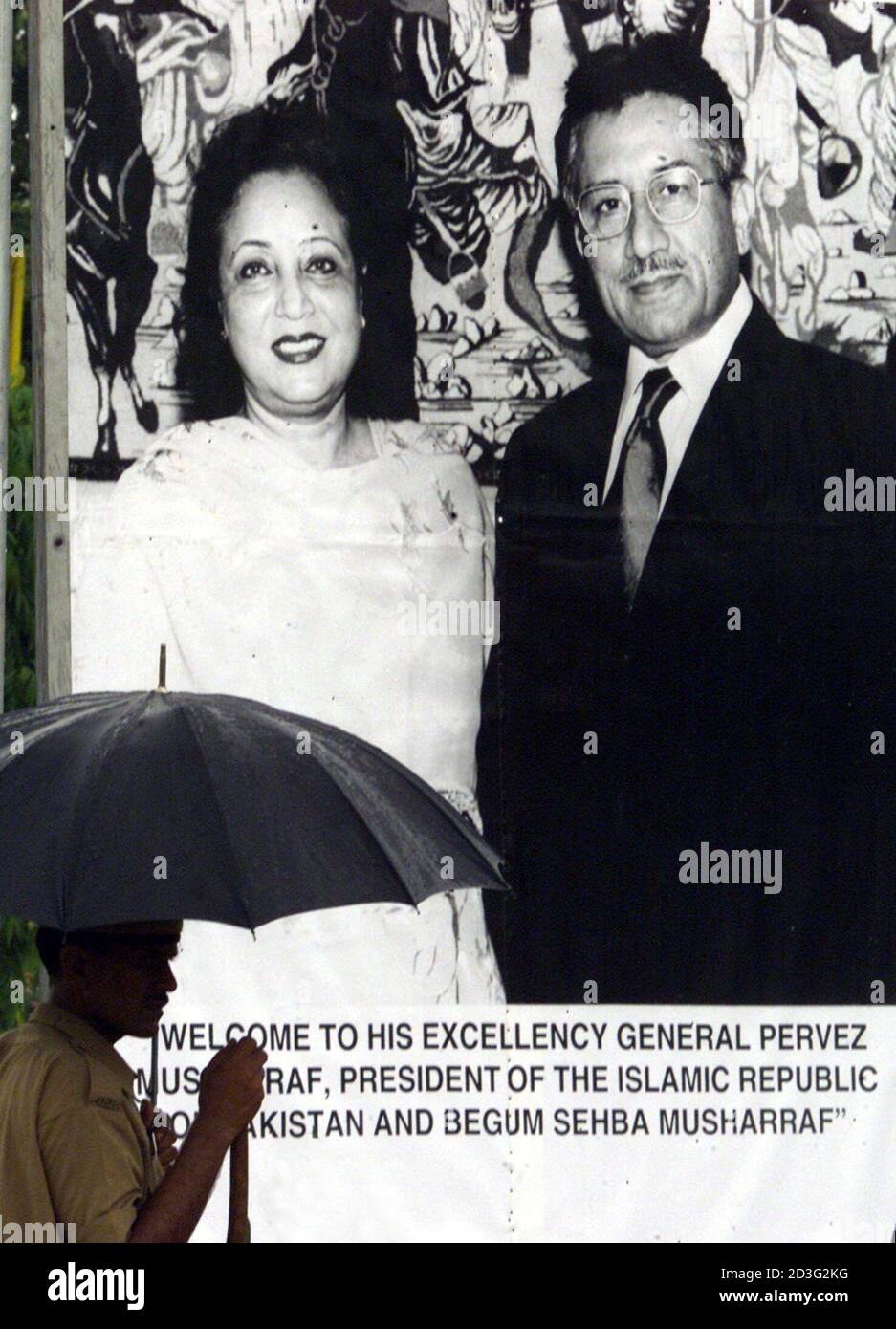 Pakistan president pervez musharraf wife hi-res stock photography and ...