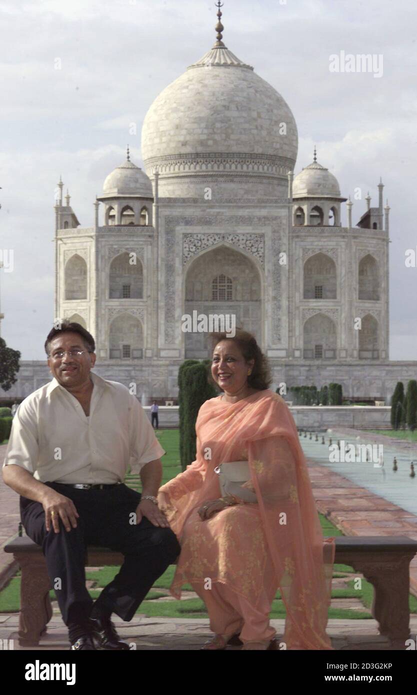 Pakistan president pervez musharraf wife hi-res stock photography and ...