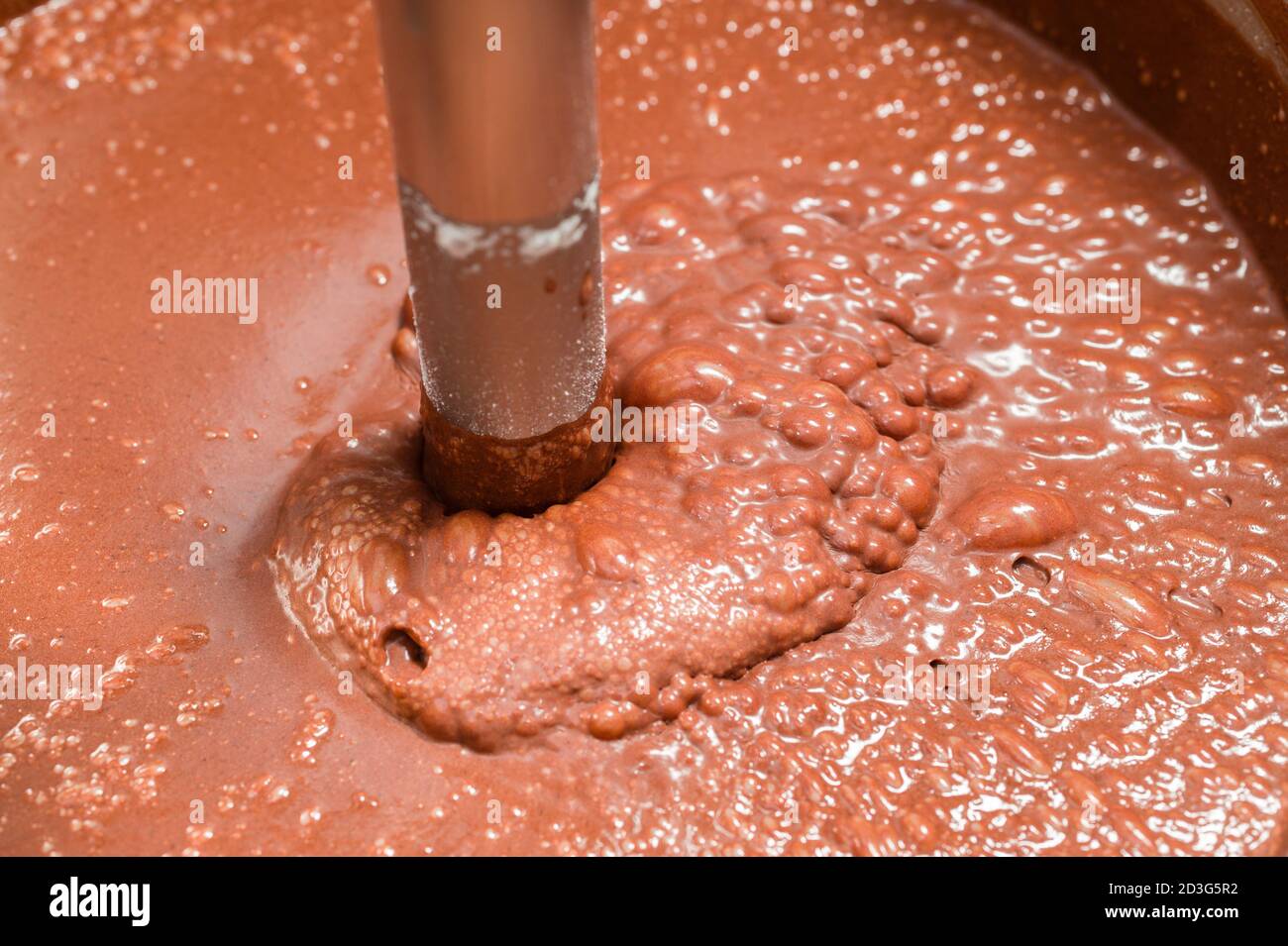 Ice cream preparation with different tools, ingredients, and machines ...