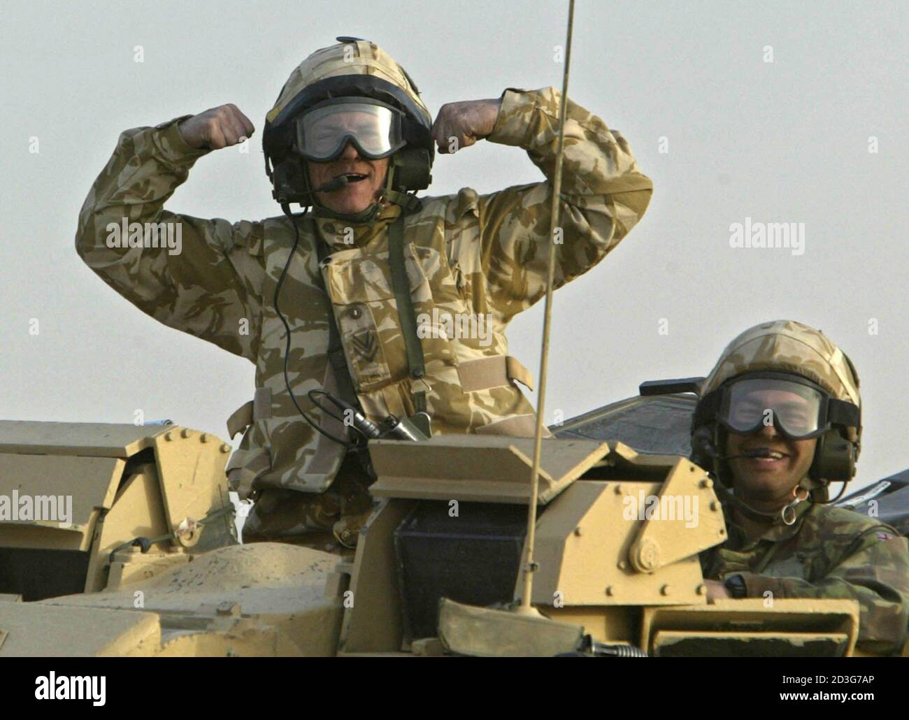 British challenger basra hi-res stock photography and images - Alamy
