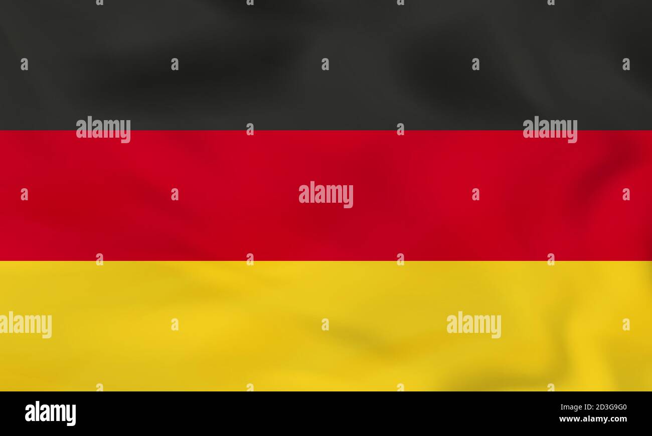Germany waving flag. Germany national flag background texture. Vector ...