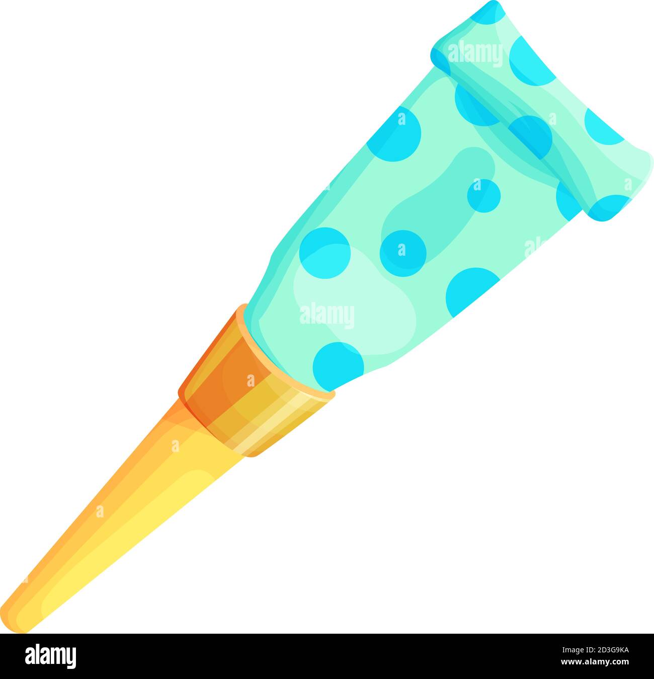 Birthday party whistle Stock Vector Image & Art - Alamy