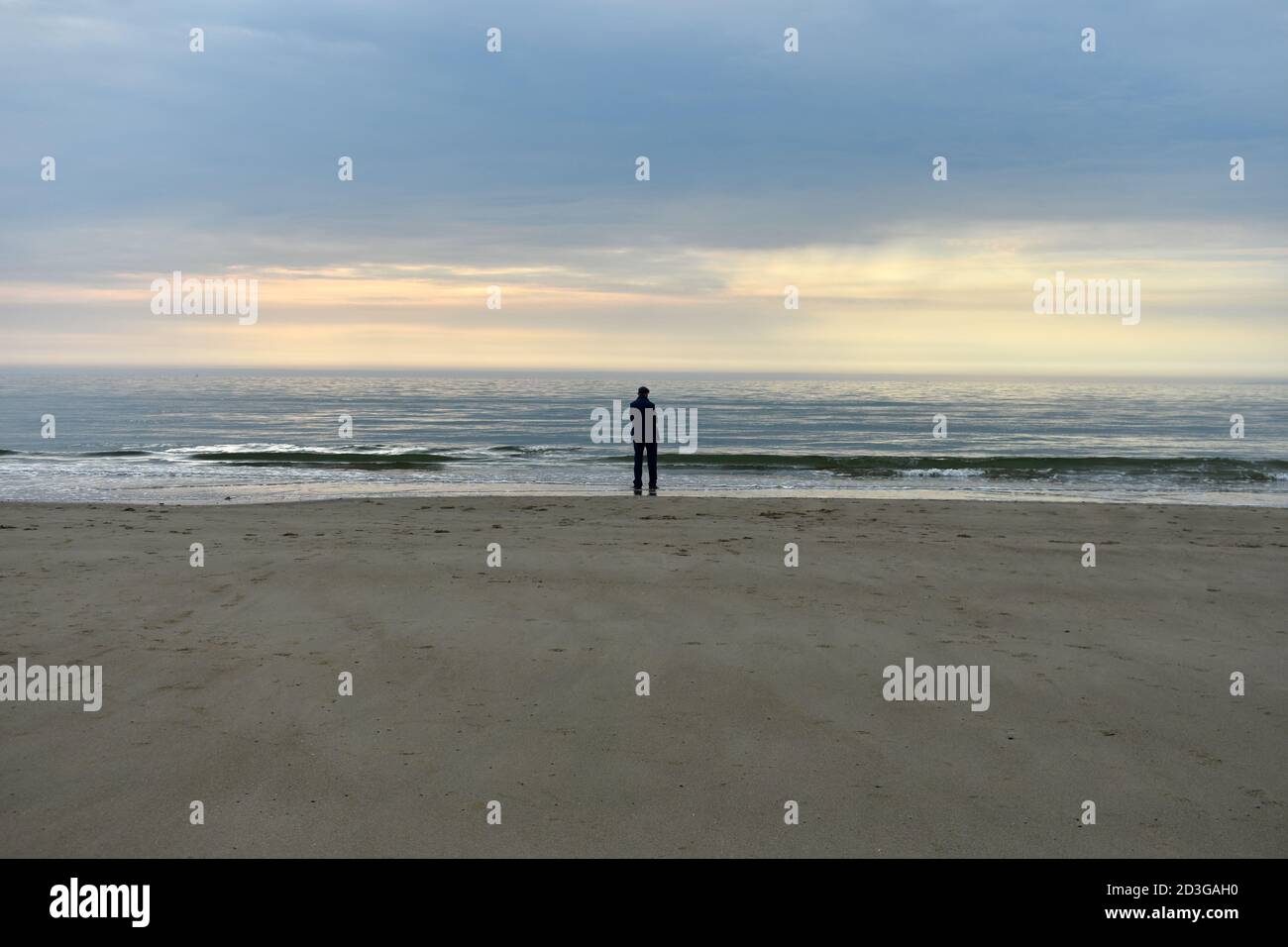 Sunset facing standing hi-res stock photography and images - Alamy