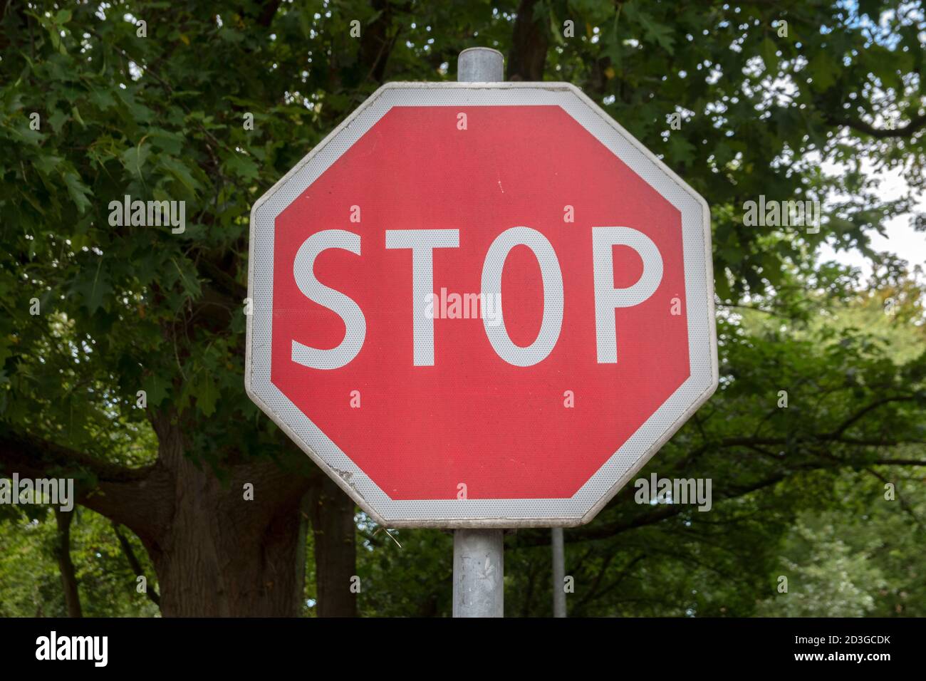 General Stop Sign AT Bilthoven The Netherlands 25-9-2020 Stock Photo ...