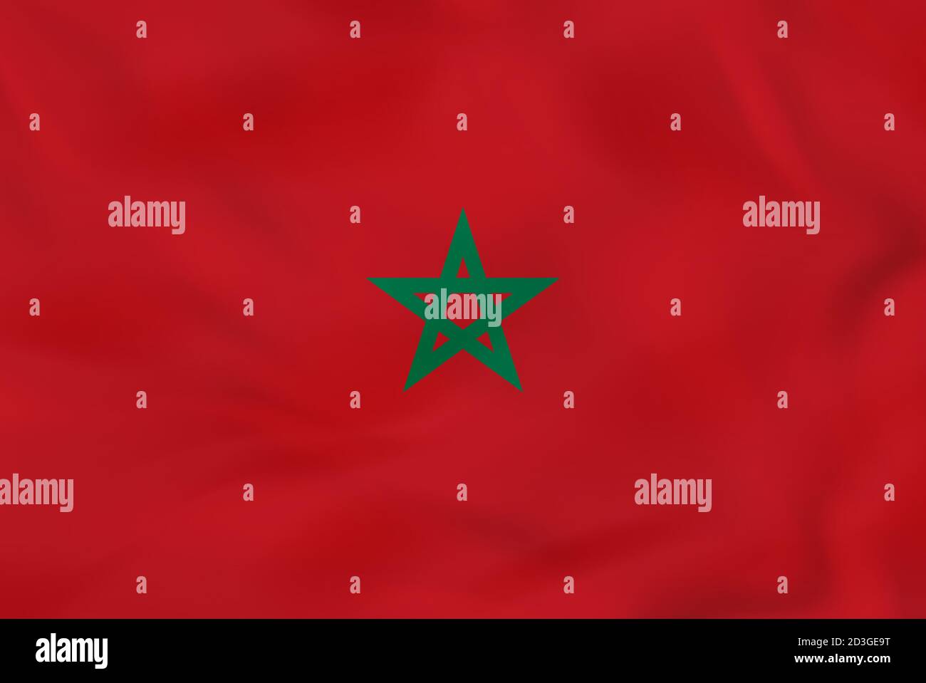 Morocco waving flag. Morocco national flag background texture. Vector ...