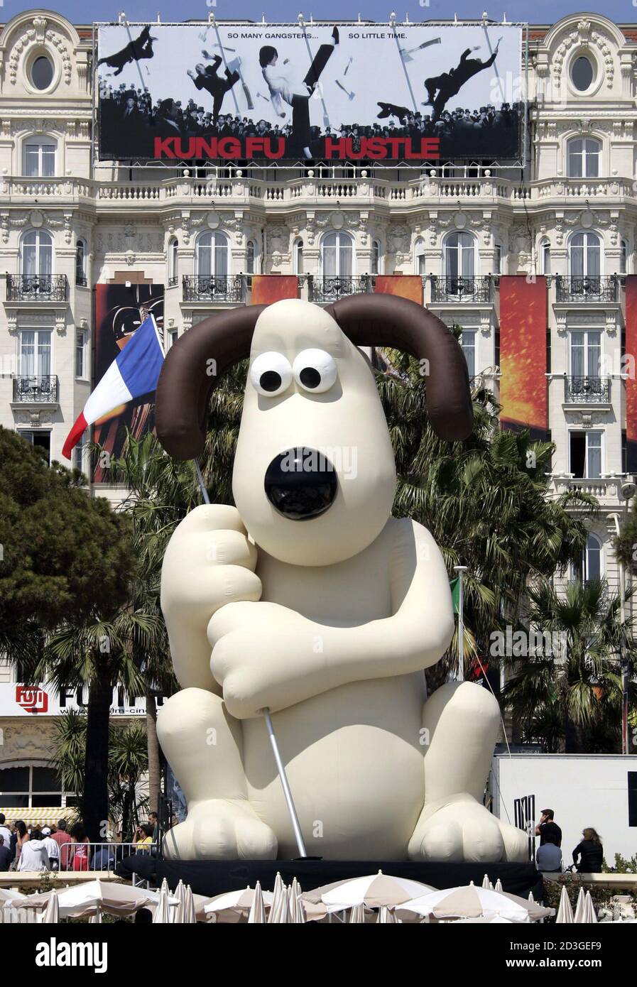 Character from the film series wallace and gromit hi-res stock ...